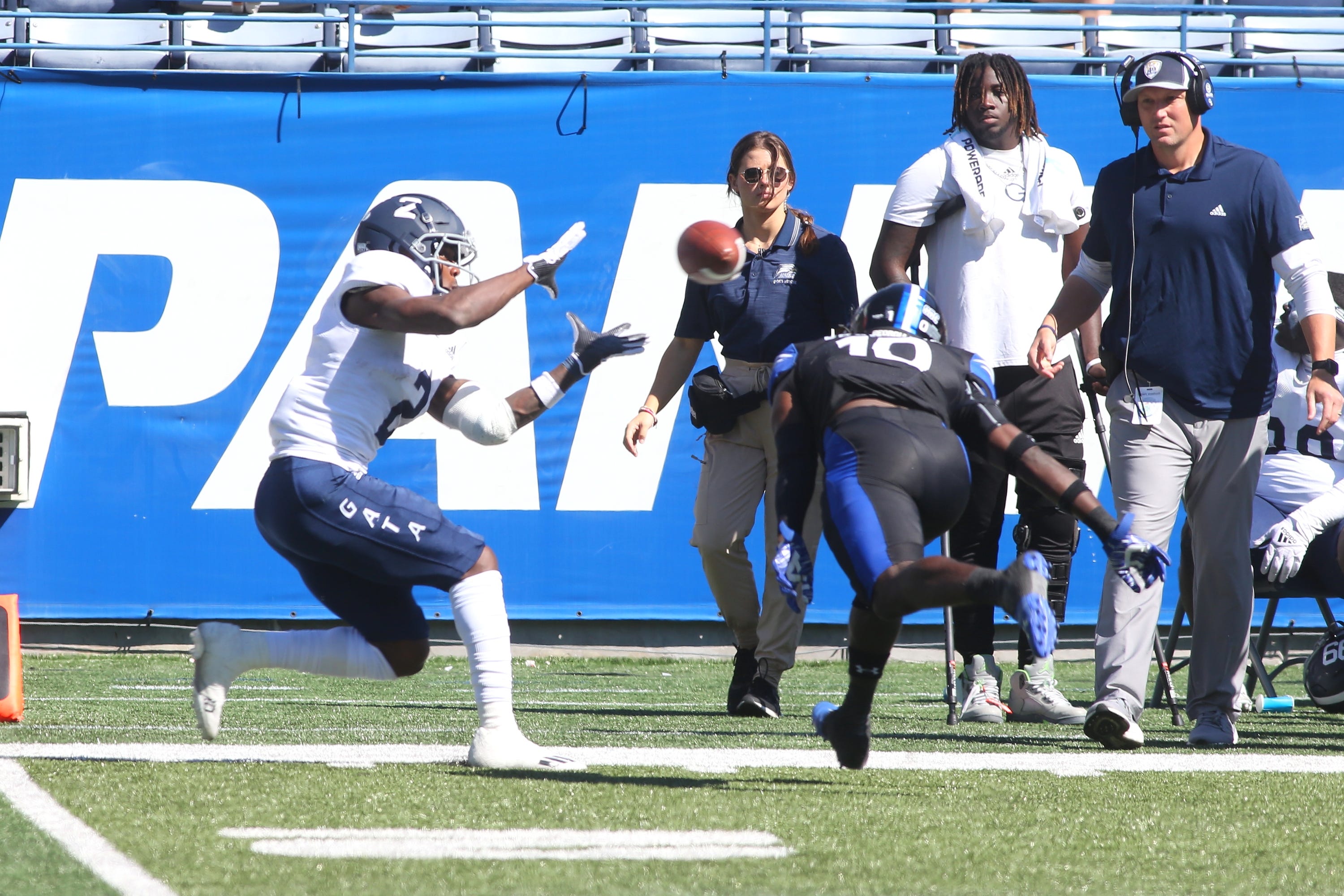 Georgia Southern plays Georgia State in Sun Belt Conference football