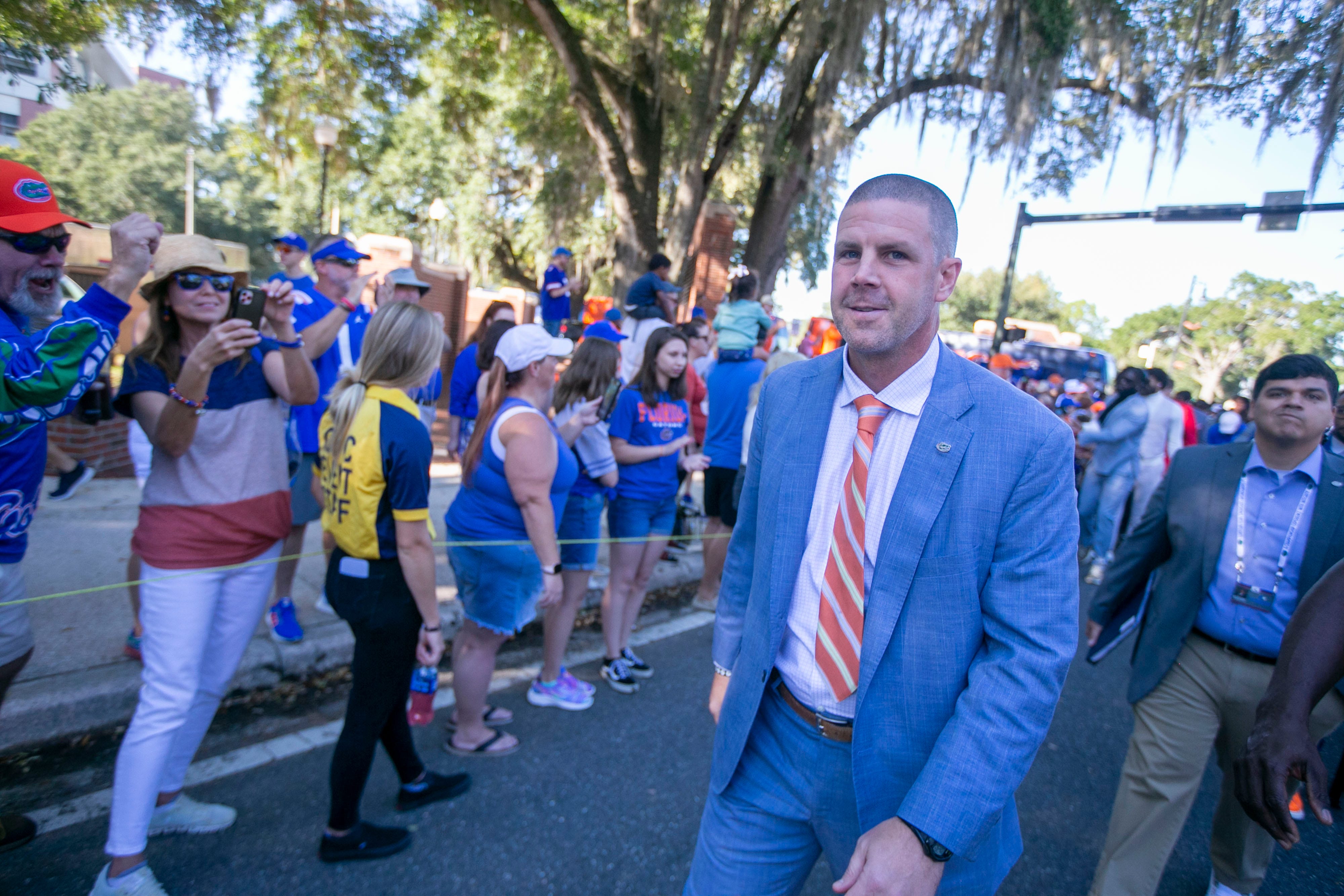 Florida Gators coach Billy Napier and LSU coach Brian Kelly rebuilding