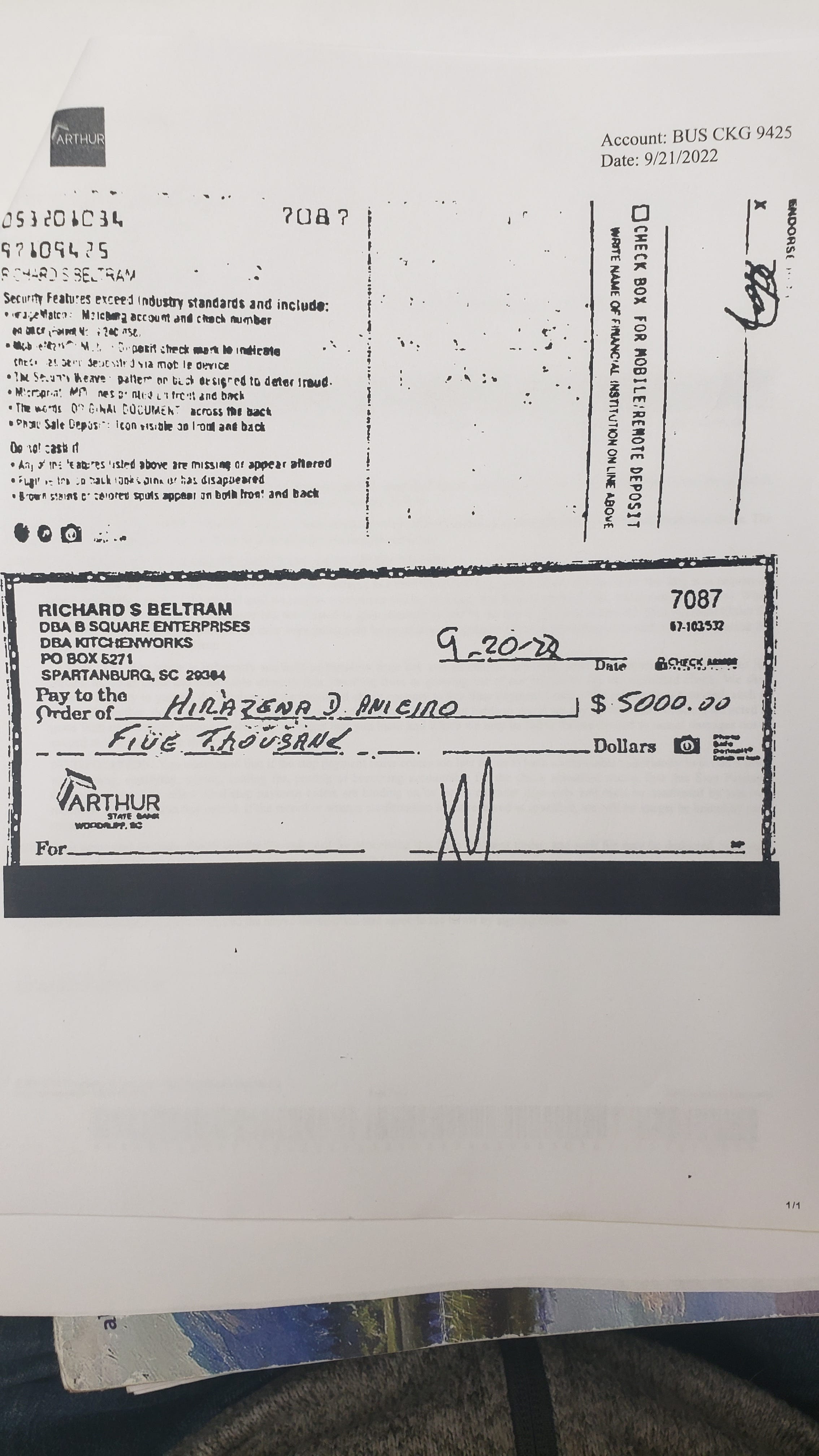 Check alterations, mail theft reported in Spartanburg. What to know