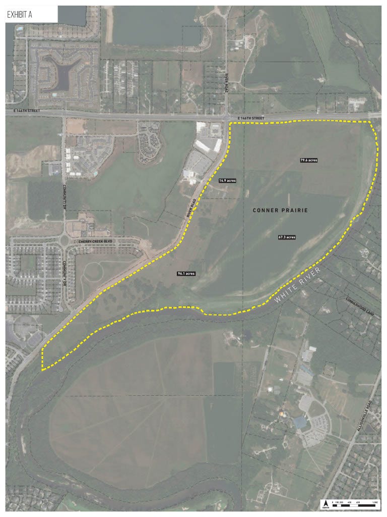Conner Prairie planning Carmel expansion along the White River