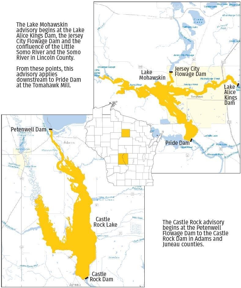 Where testing has located PFAS in fish caught in Wisconsin waters