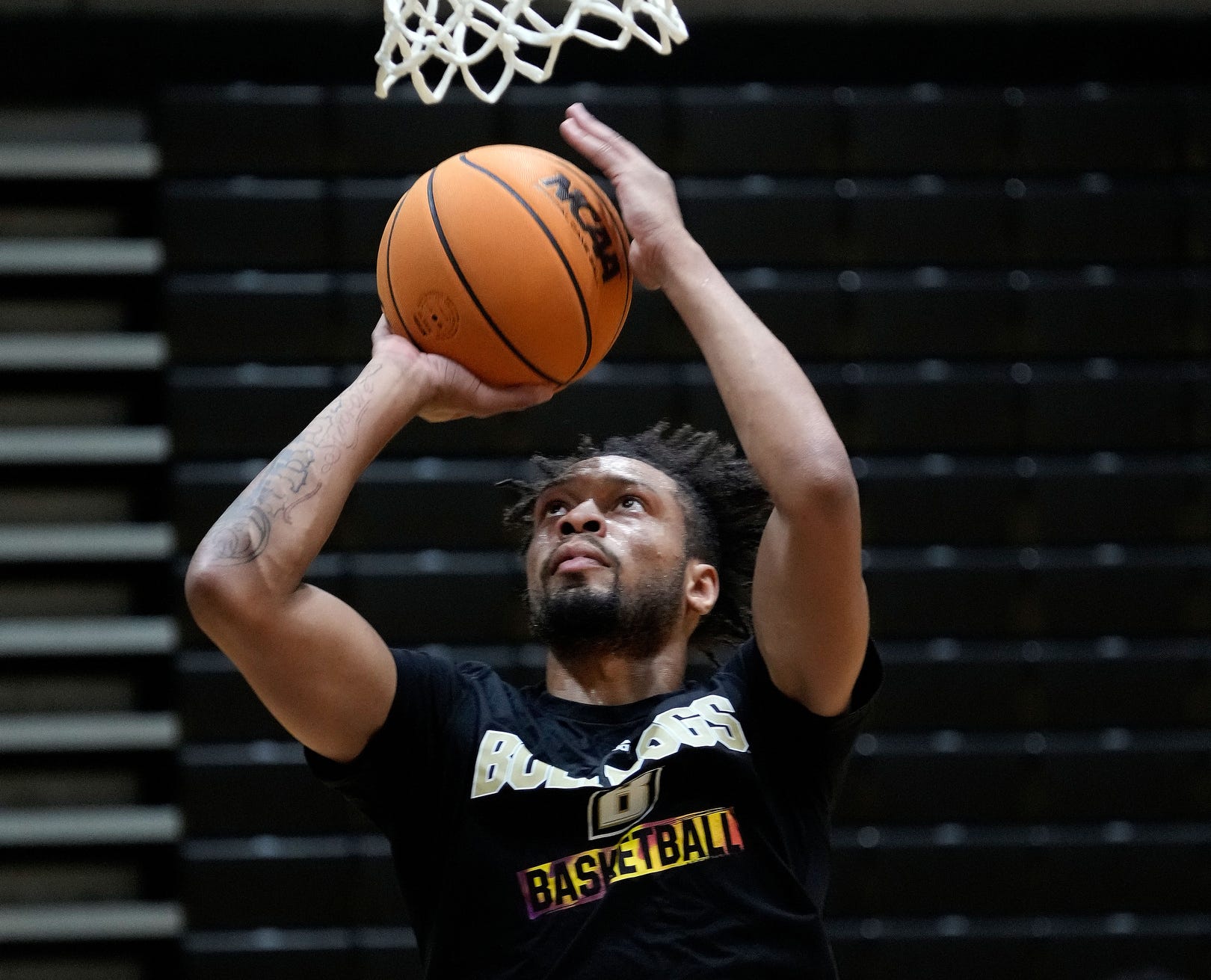 Bryant basketball Charles Pride is nominated for the Jerry West Award