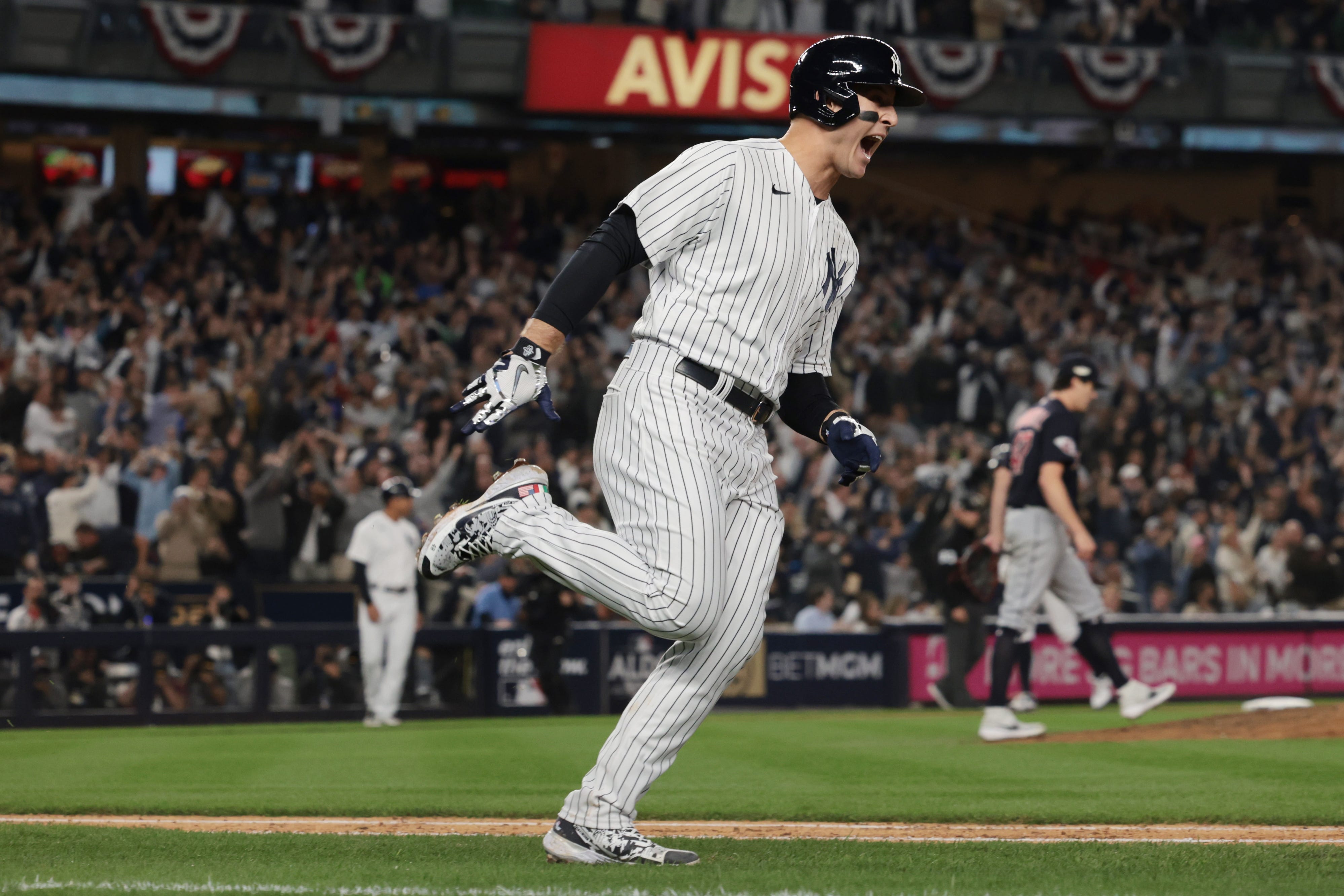 Yankees win over Guardians in ALDS Game 1 behind Gerrit Cole