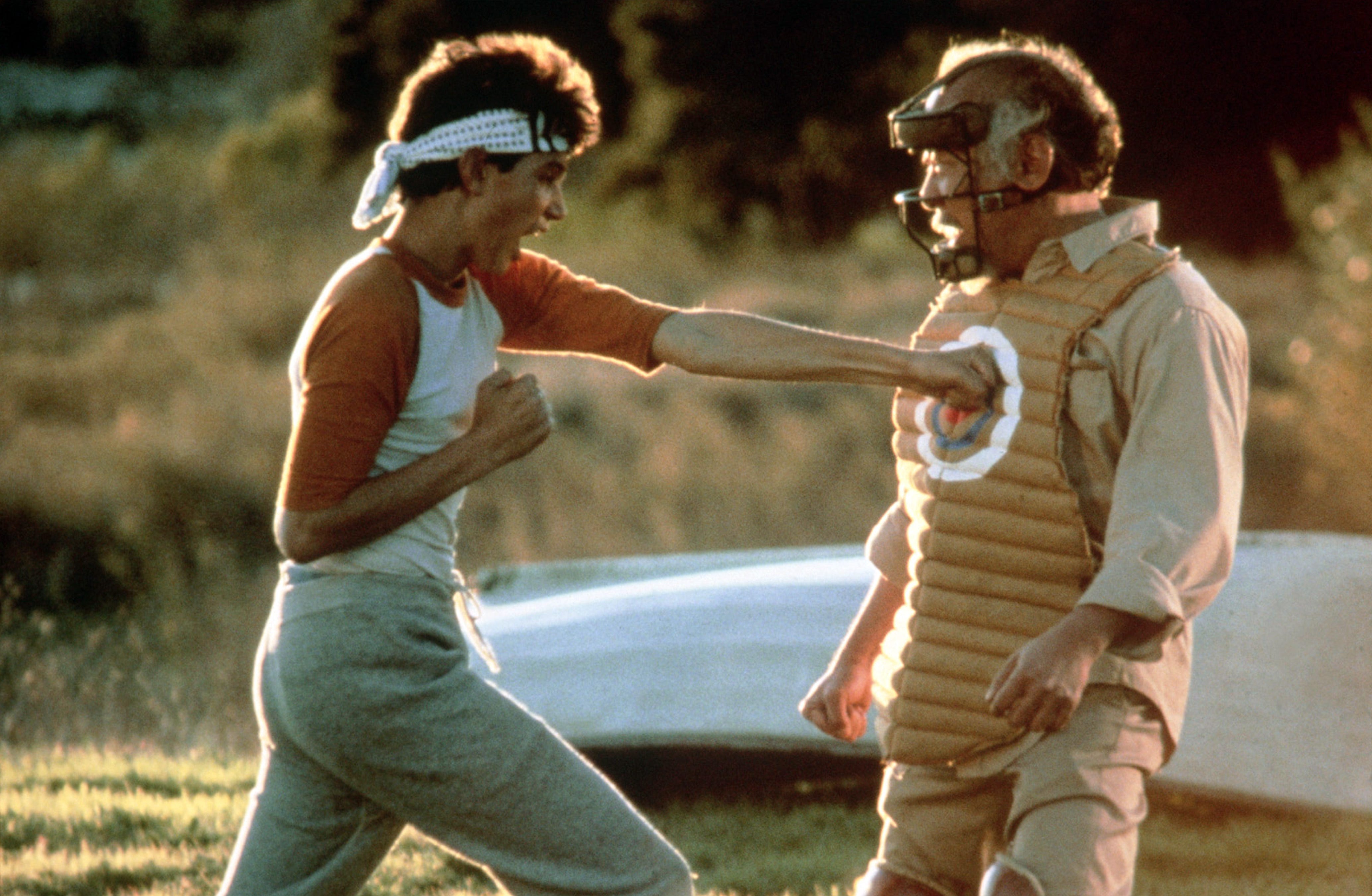 Ralph Macchio Karate Kid Crane Kick