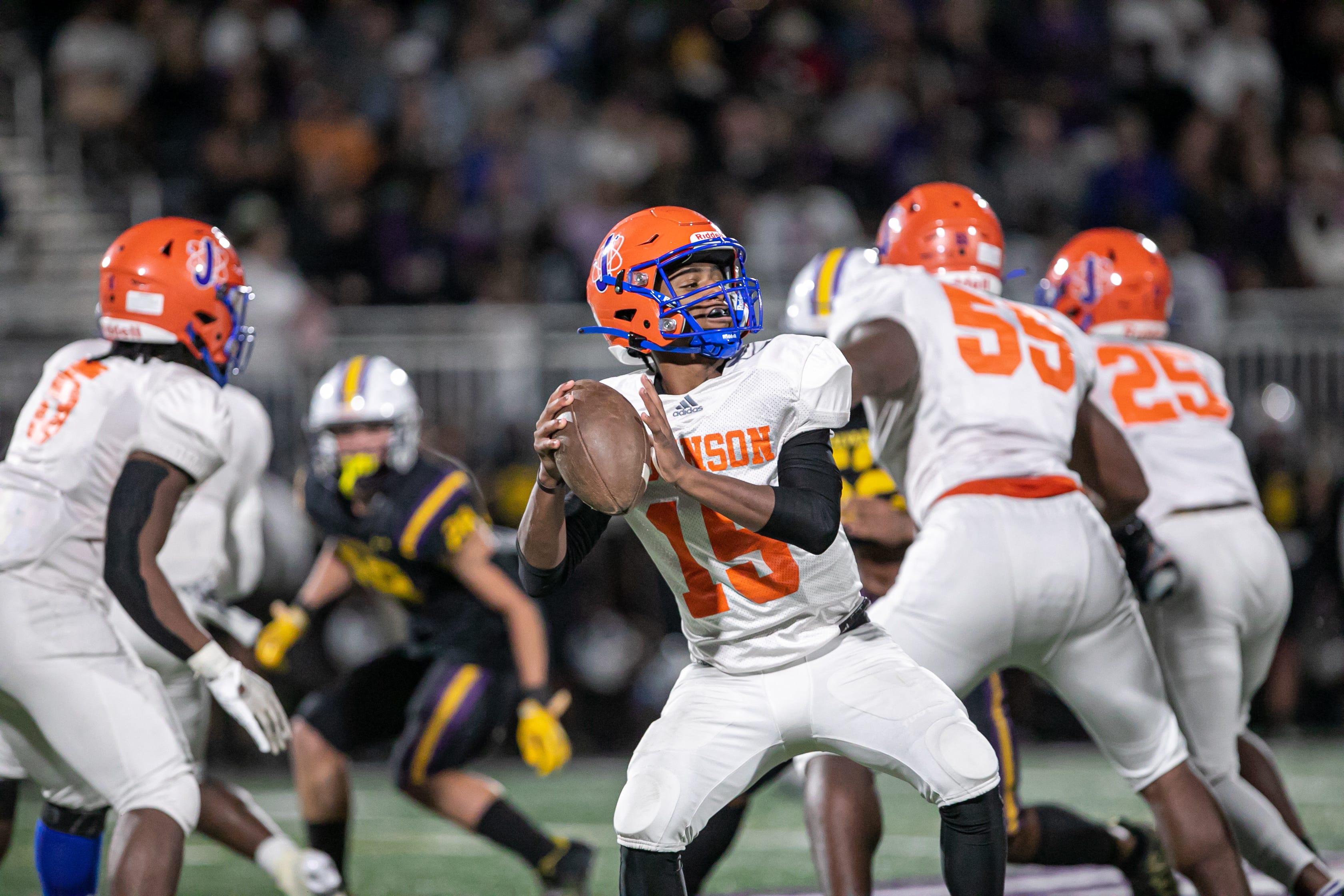 Defense leads Calvary past Johnson High School football Jenkins wins