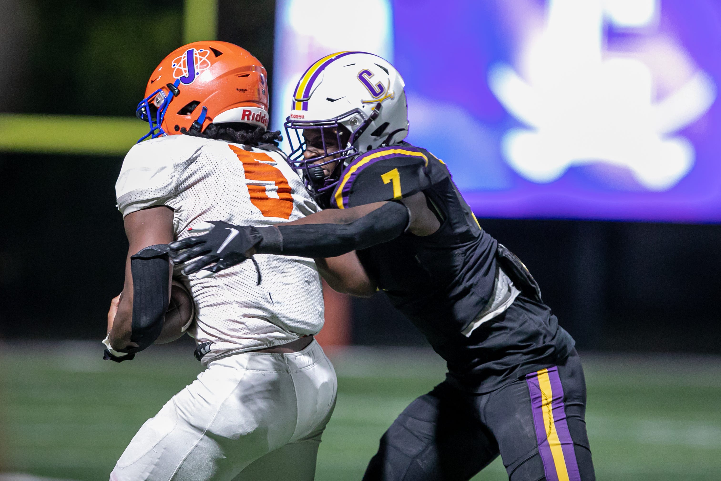 Defense leads Calvary past Johnson High School football Jenkins wins