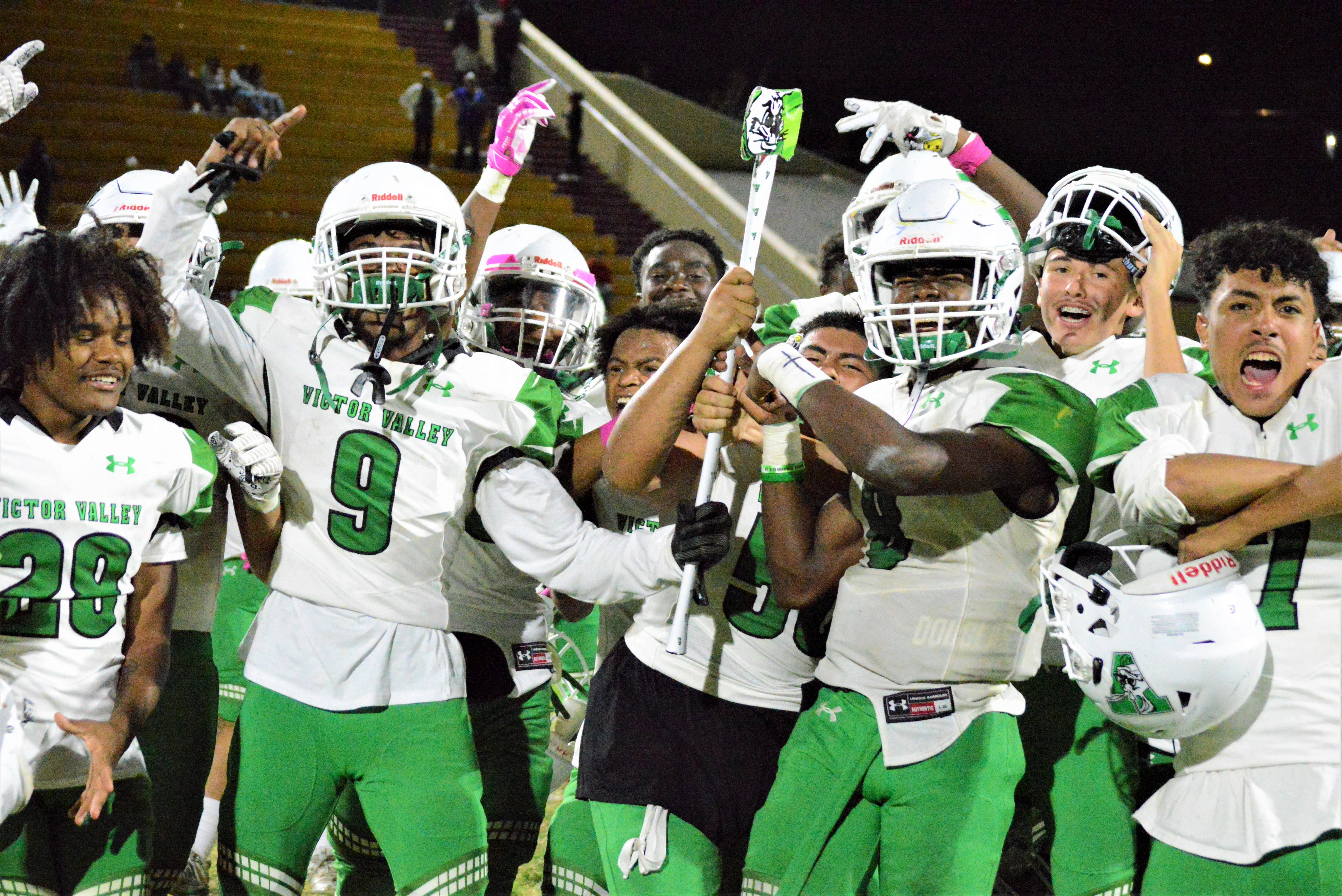 Prep Football: Victor Valley rallies to beat Barstow in the 99th Axe Game