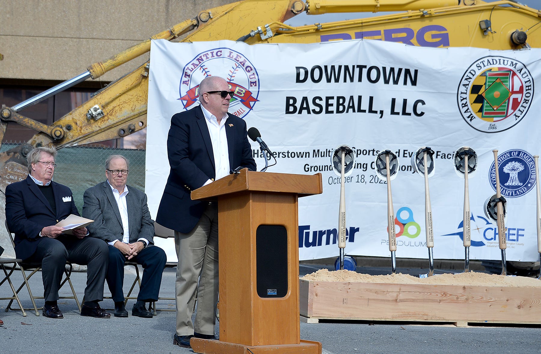 Ceremony held for new baseball stadium in Hagerstown