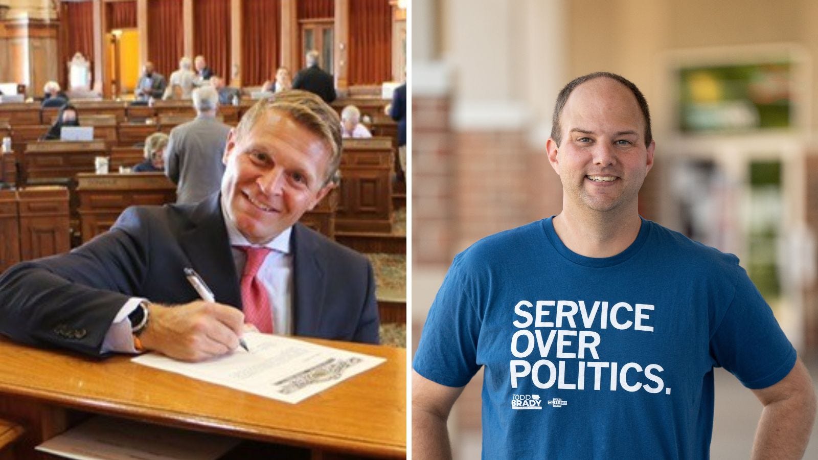Iowa Senate District 21 race features Mike Bousselot and Todd Brady