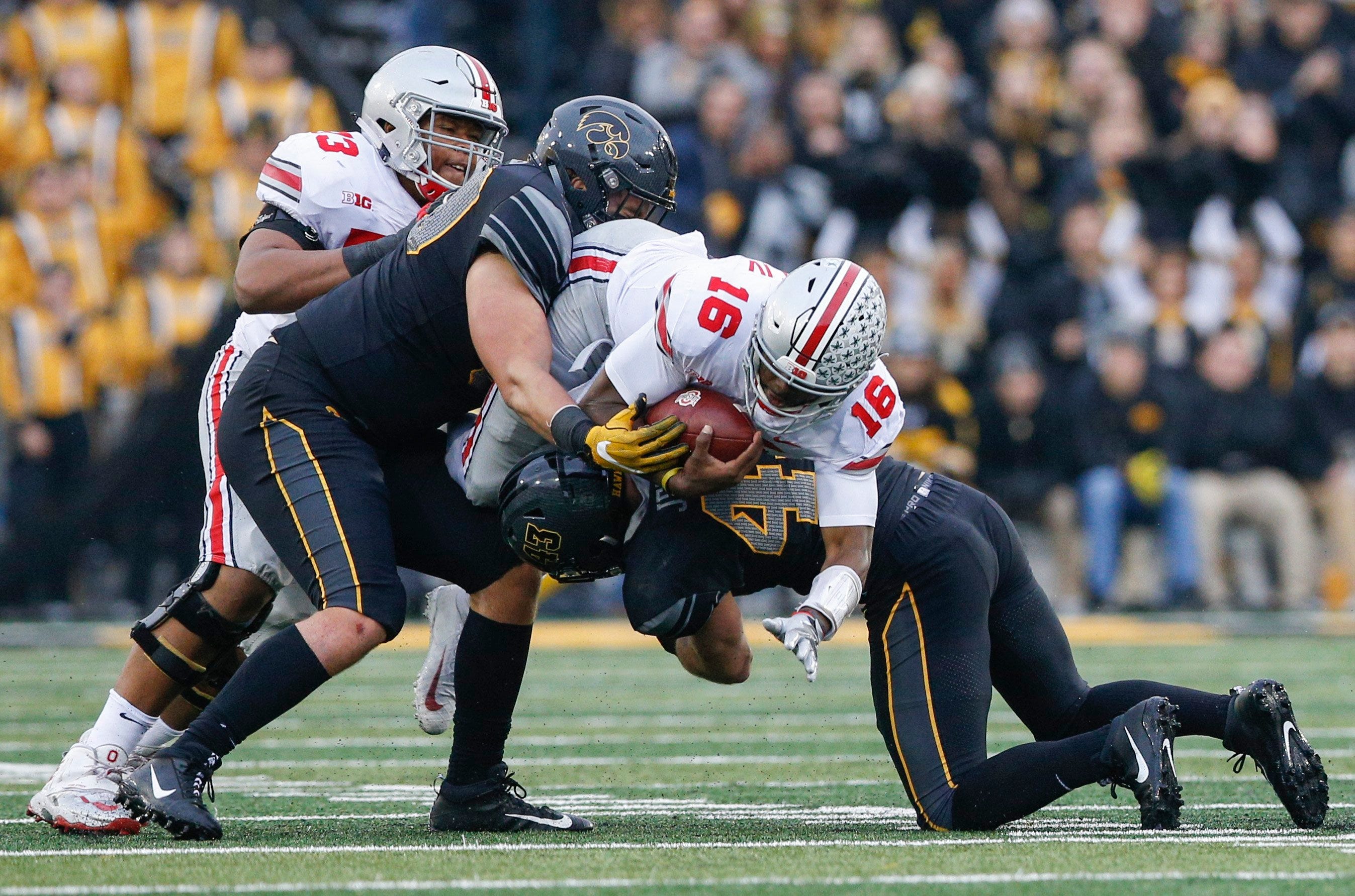 Ohio State football looks to avenge upset loss at Iowa