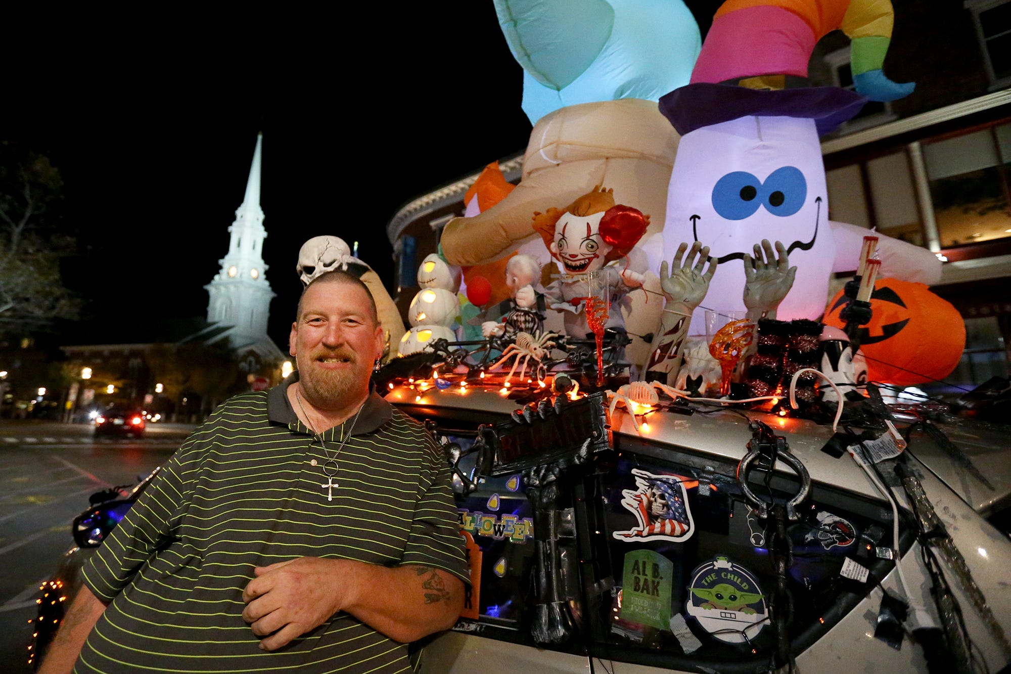 Richard Allen's car a work of art to bring joy to Portsmouth NH area