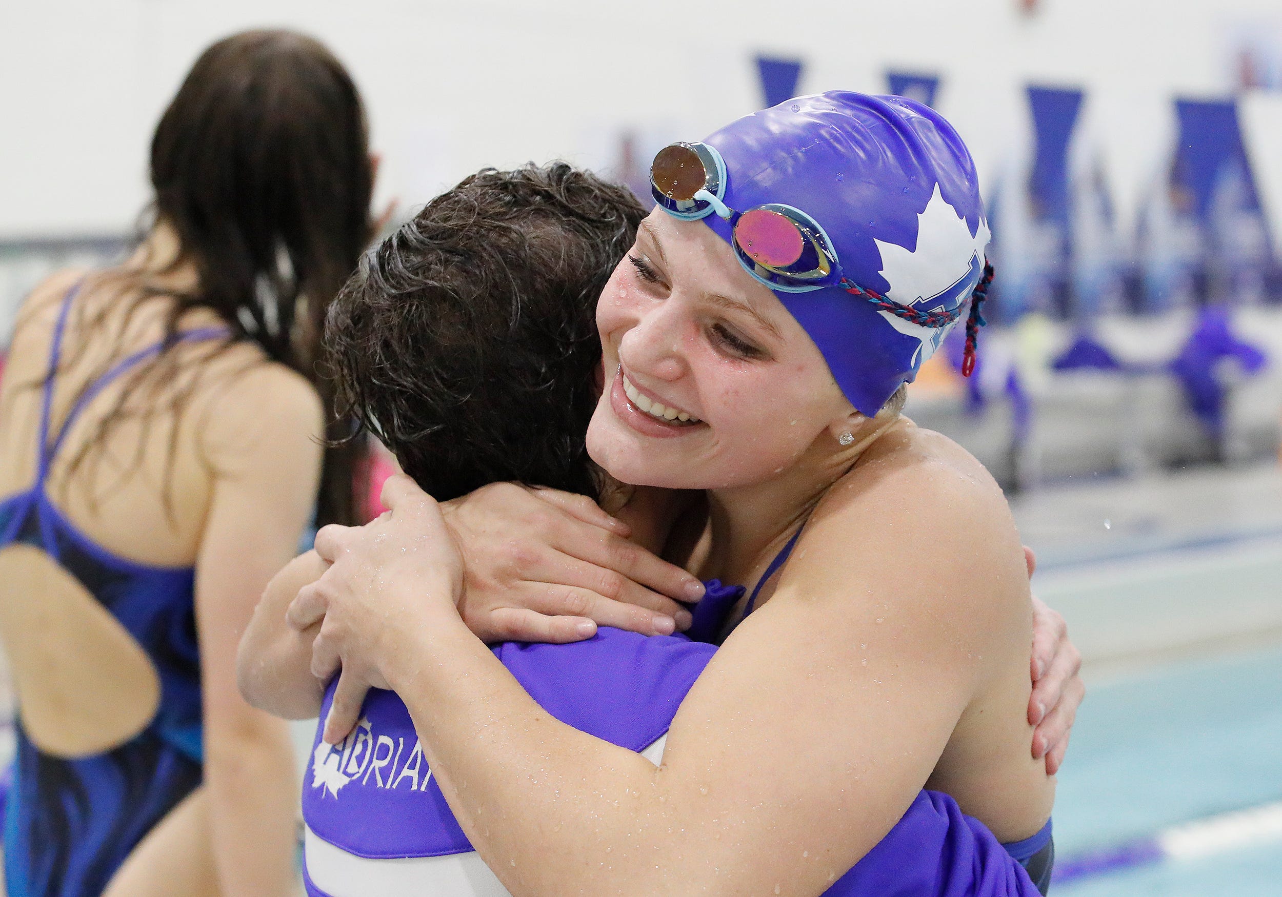 Adrian girls swimming and diving closing in on SEC White title