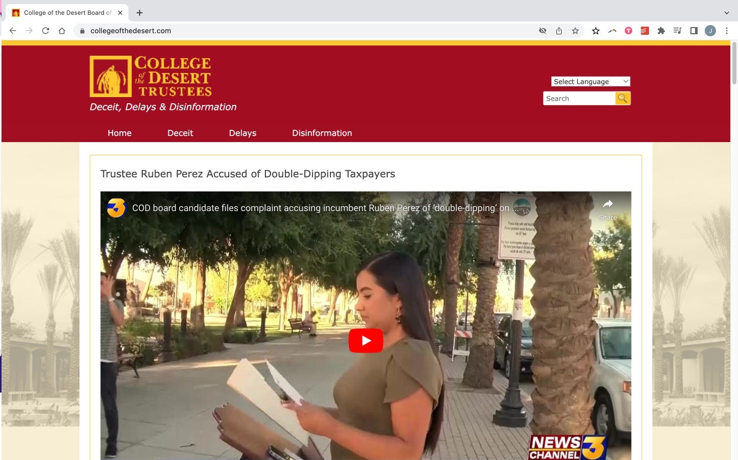 COD: Lawyers ask Kinnamon husband to take down lookalike website