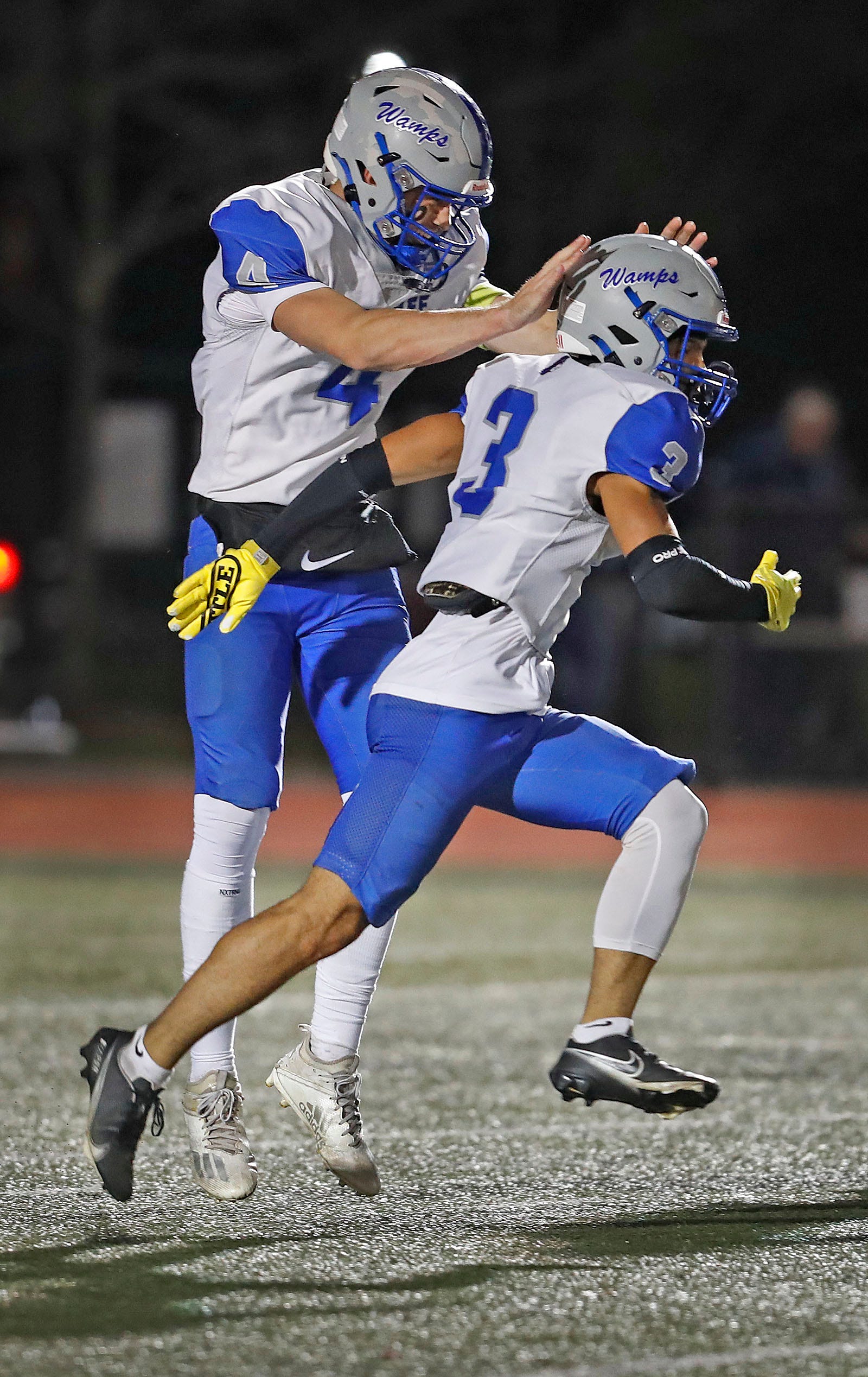 James Tellier stars as Braintree High football defeats Weymouth