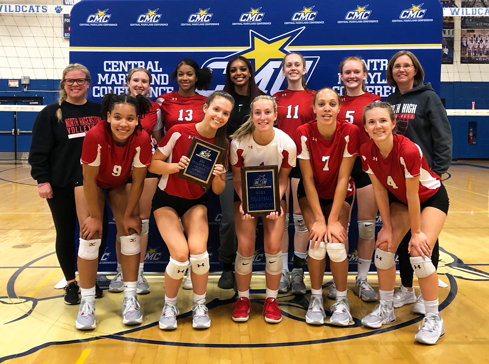North Hagerstown sweeps Boonsboro for CMC volleyball title