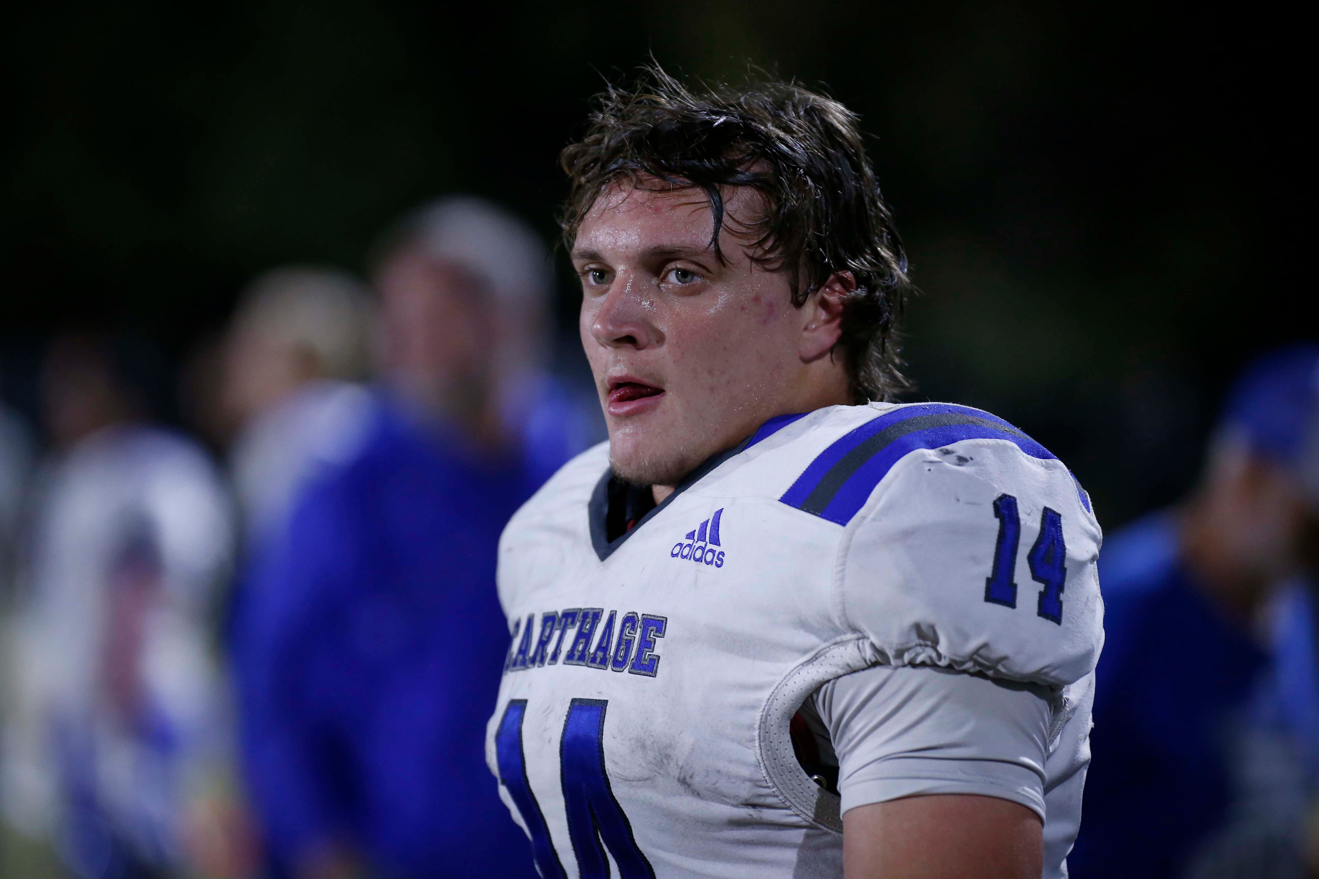 Carthage star Luke Gall ready for his "last ride" into the playoffs
