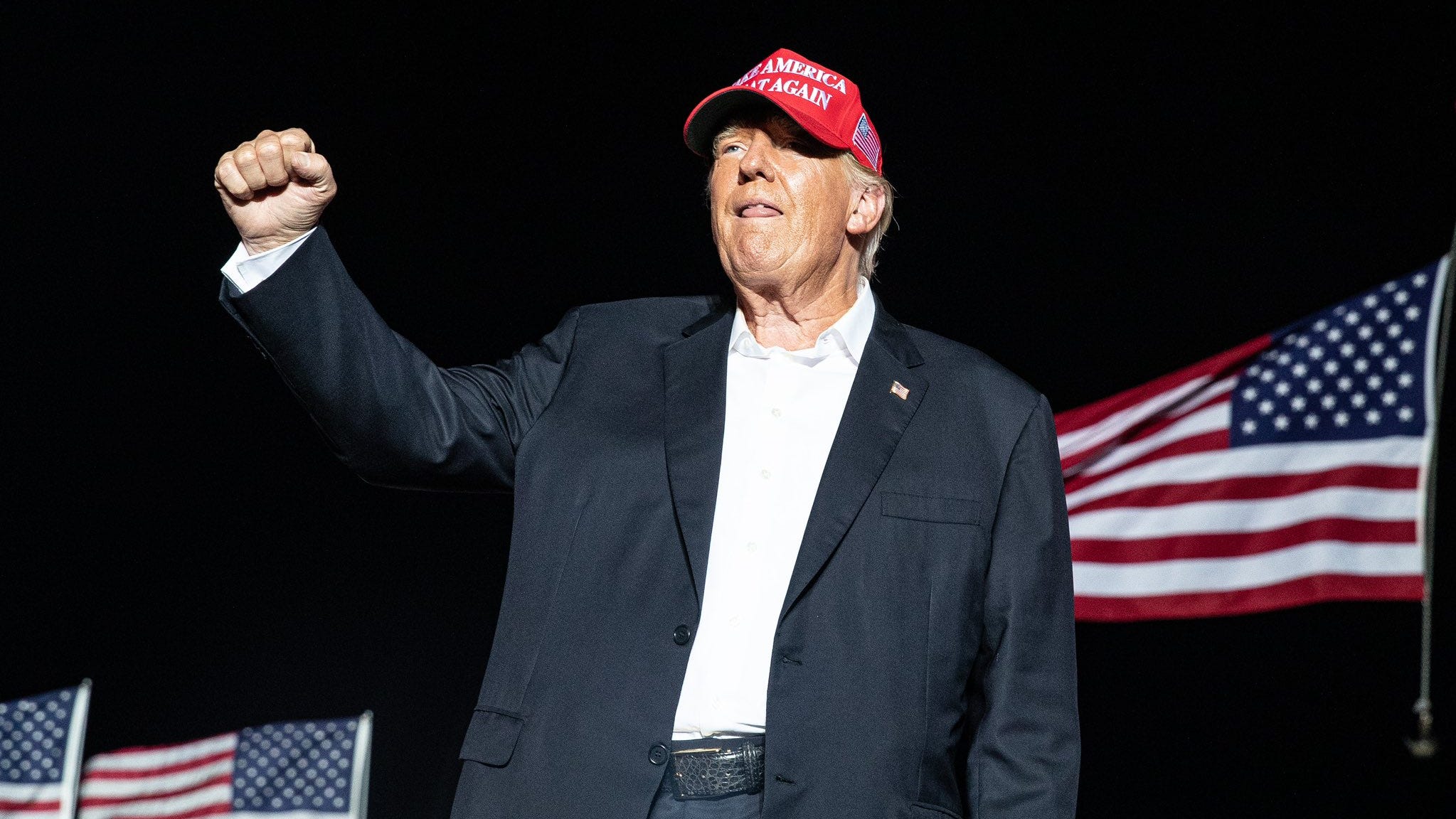 Trump 2024 Donald Trump Hints At Presidential Run During Texas Rally