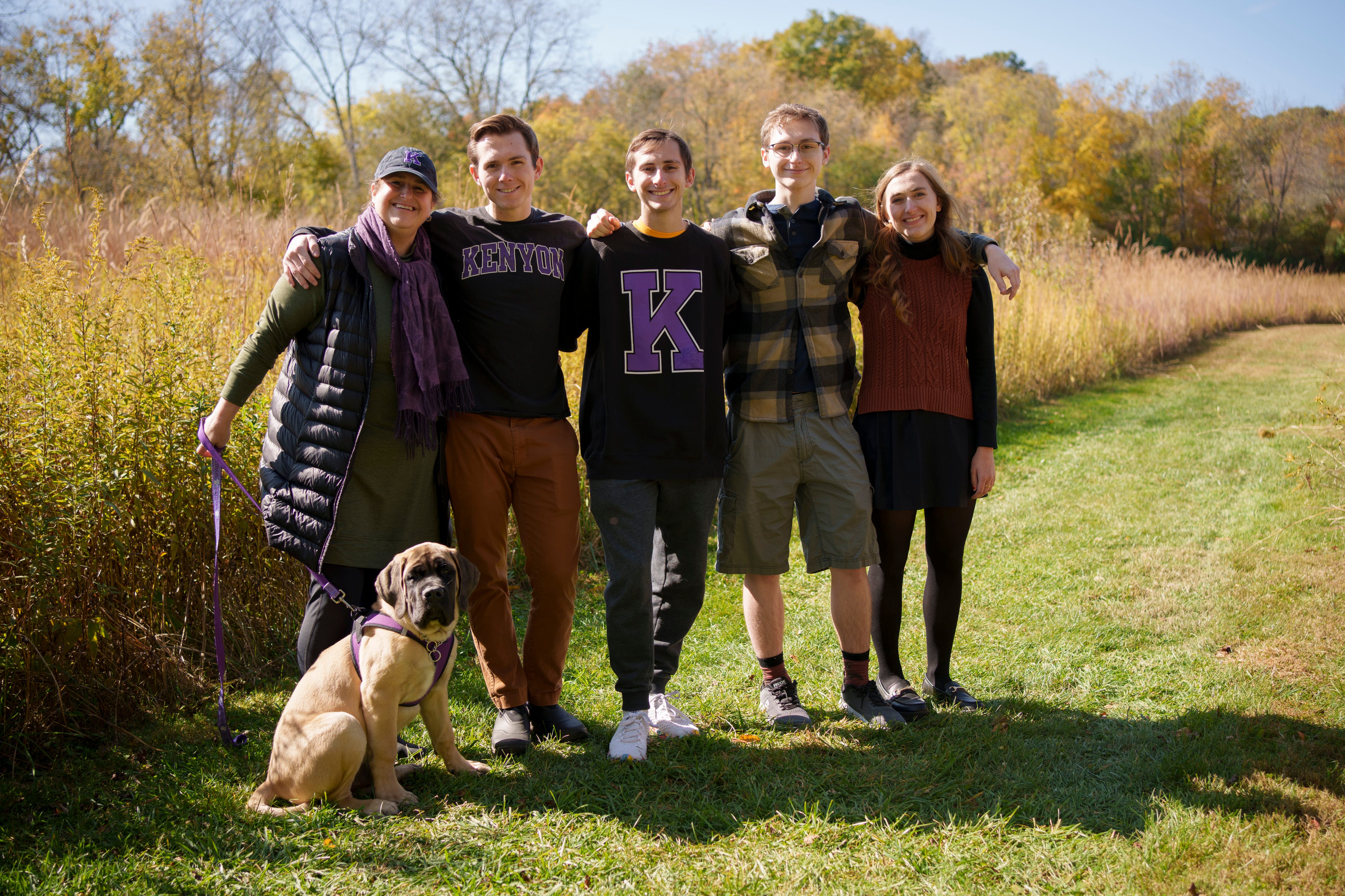 Four students, one family: Legacy siblings all attend Kenyon College