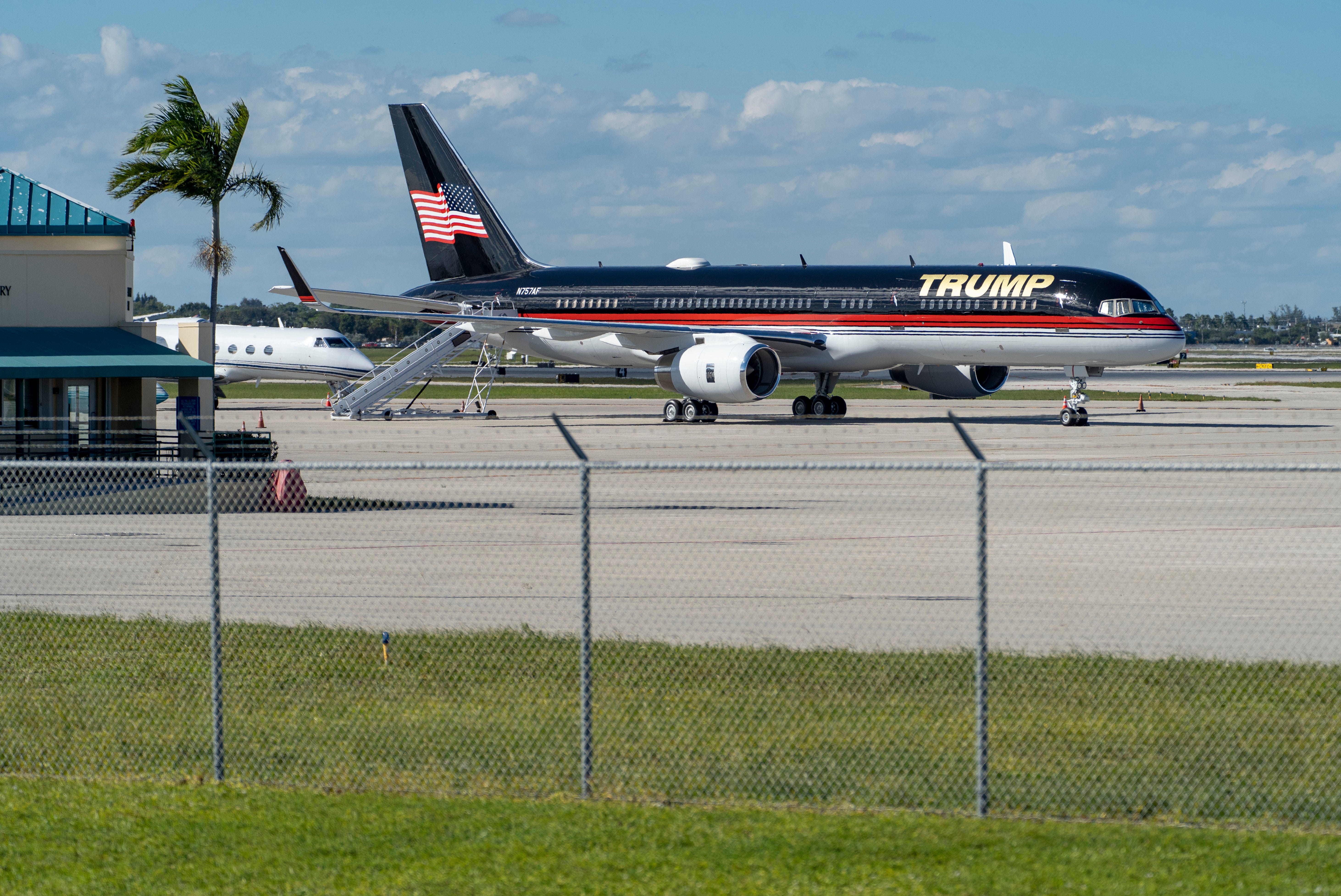 Donald 'Trump Force One' back in Palm Beach County, to attend LIV Golf