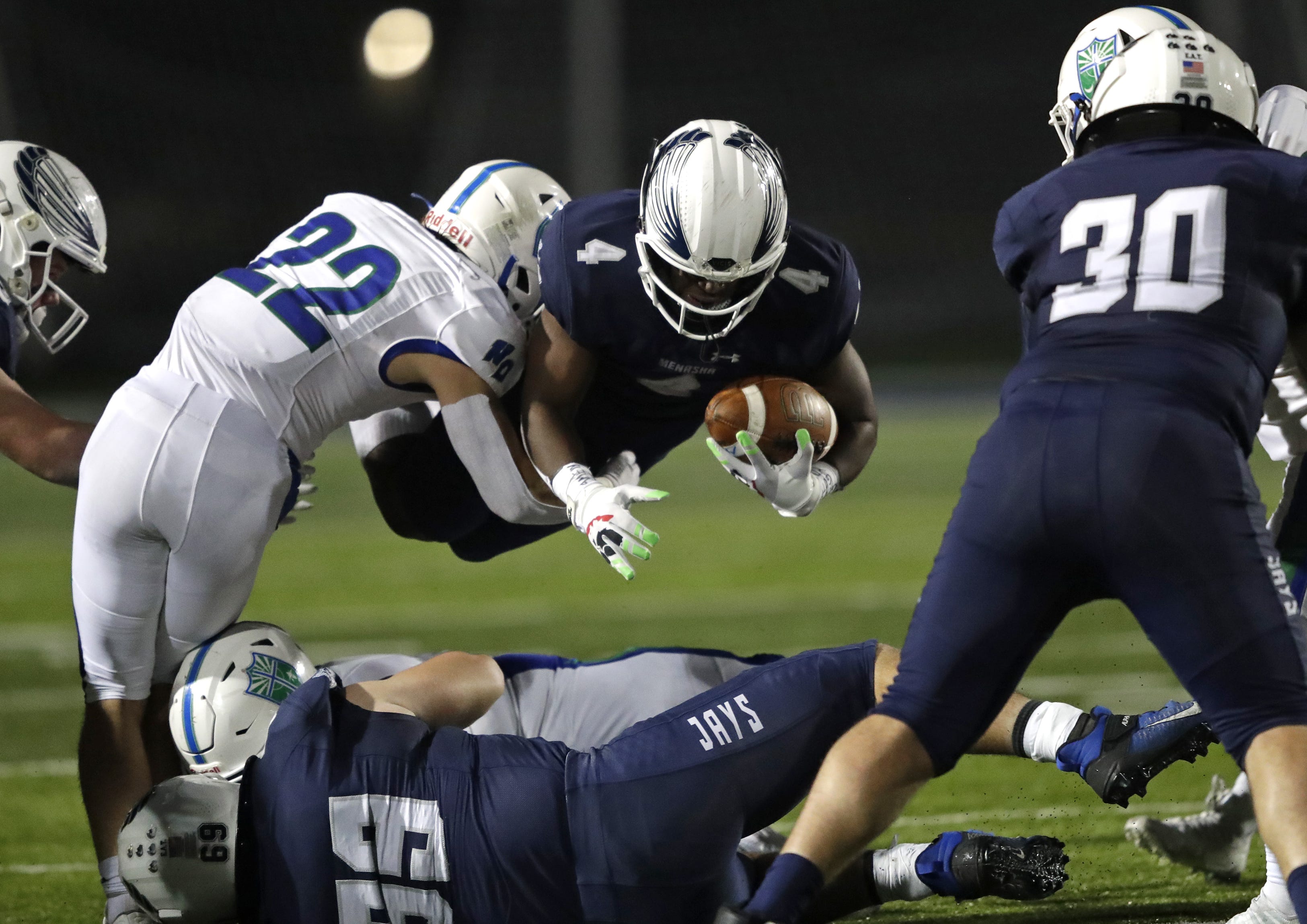 Green Bay Notre Dame football seeks WIAA playoff upset vs. Menasha