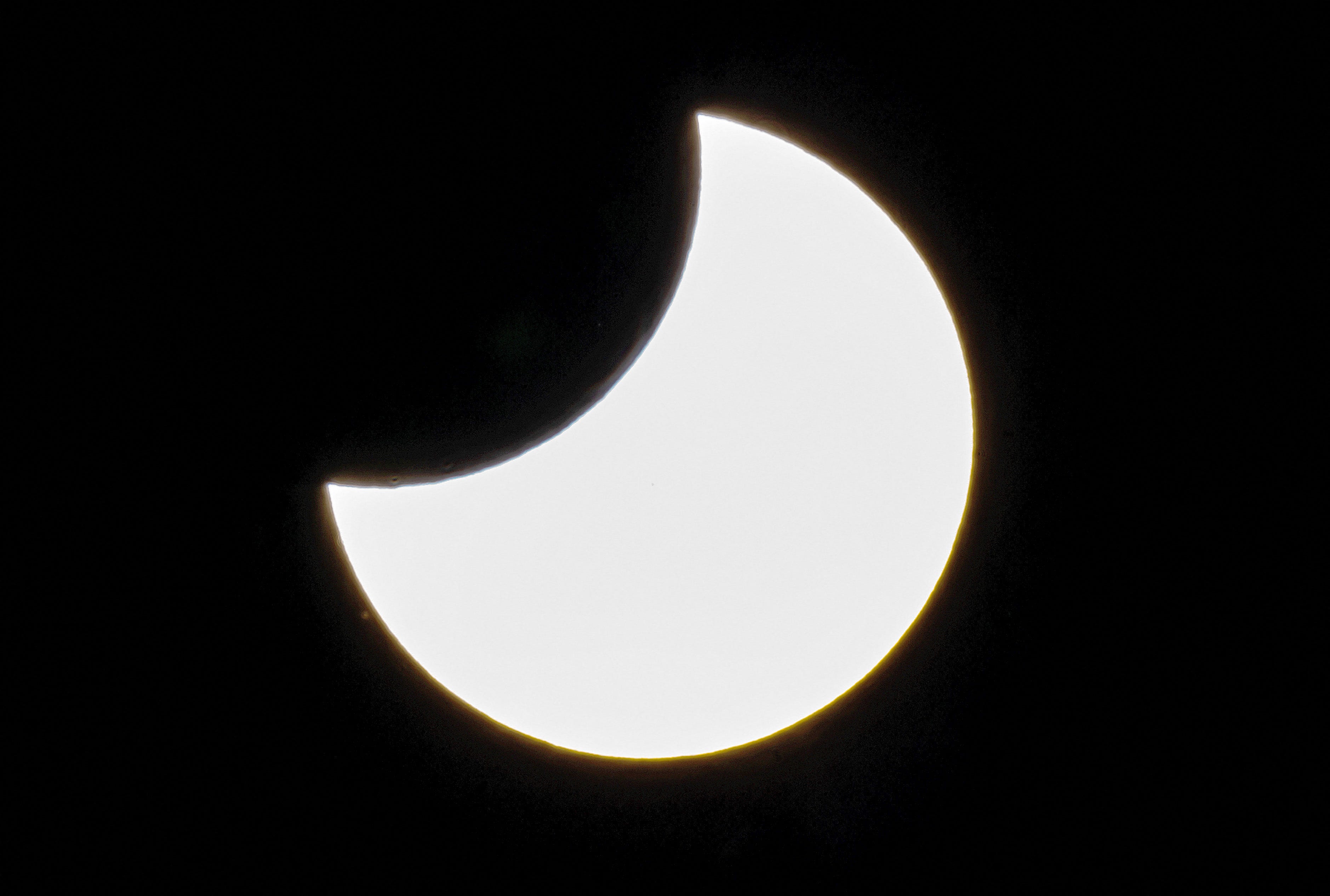 Last solar eclipse of the year in photos: See astronomical phenomenon