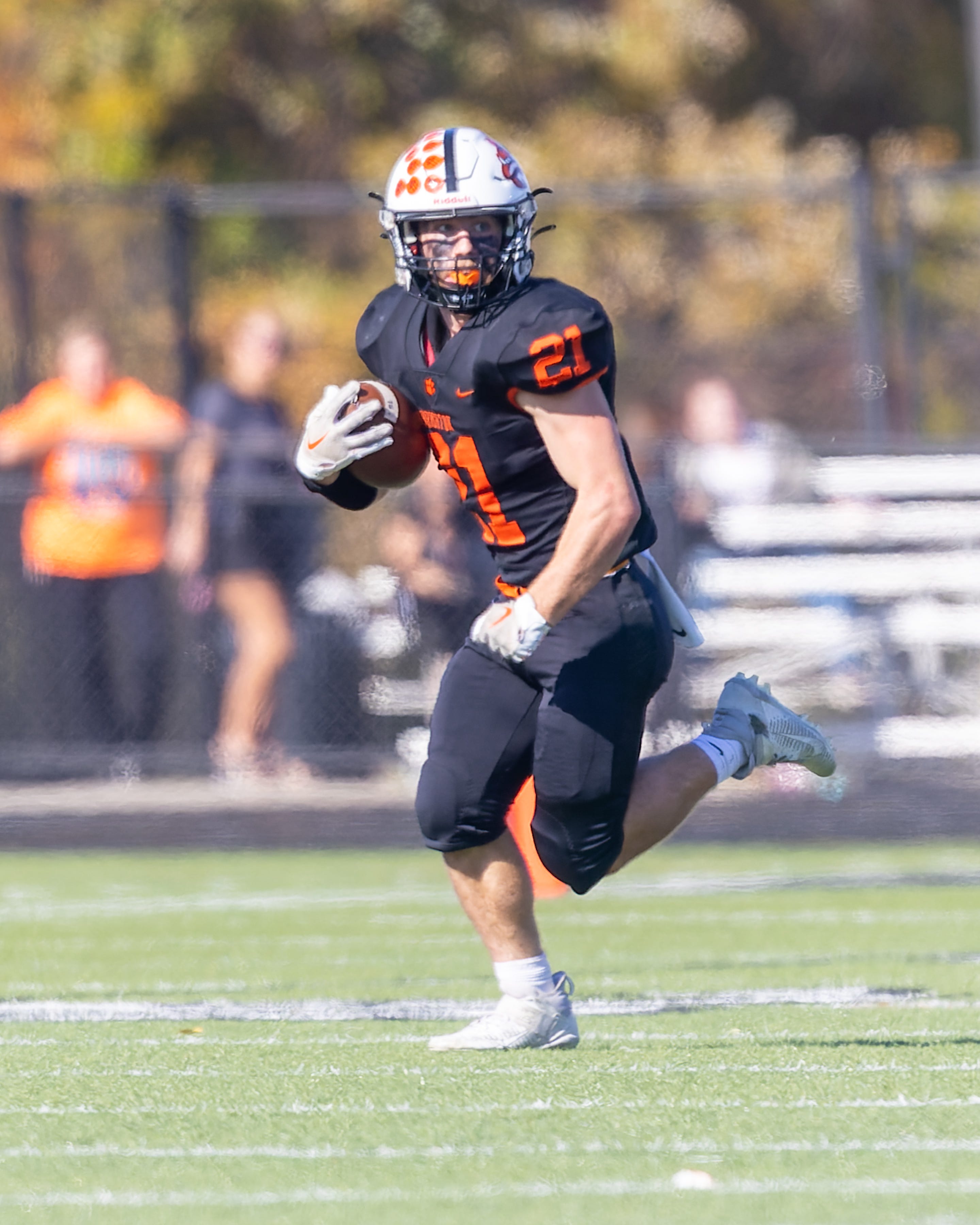 Brighton's future running back thrust into duty because of injury