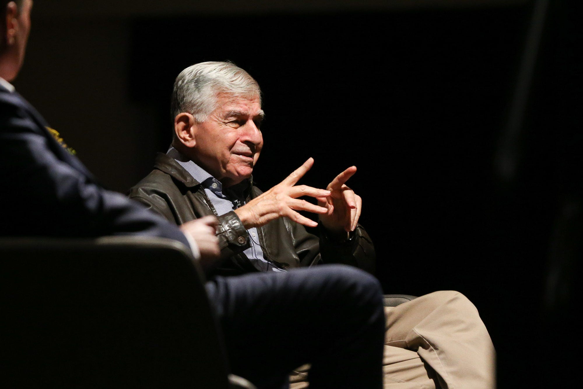 Former Gov. Michael Dukakis touts public life Dean College Franklin