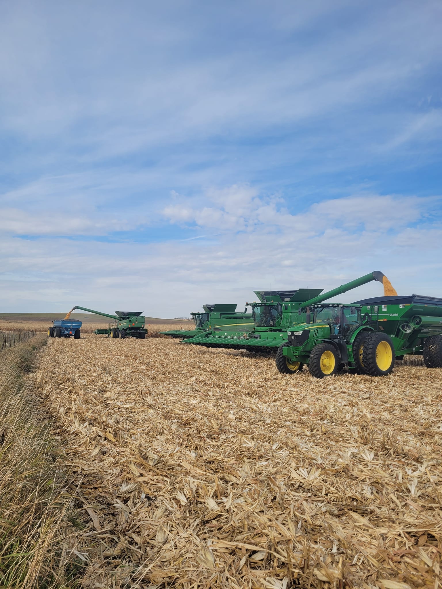 Creston community honors late farmer through completing his harvest