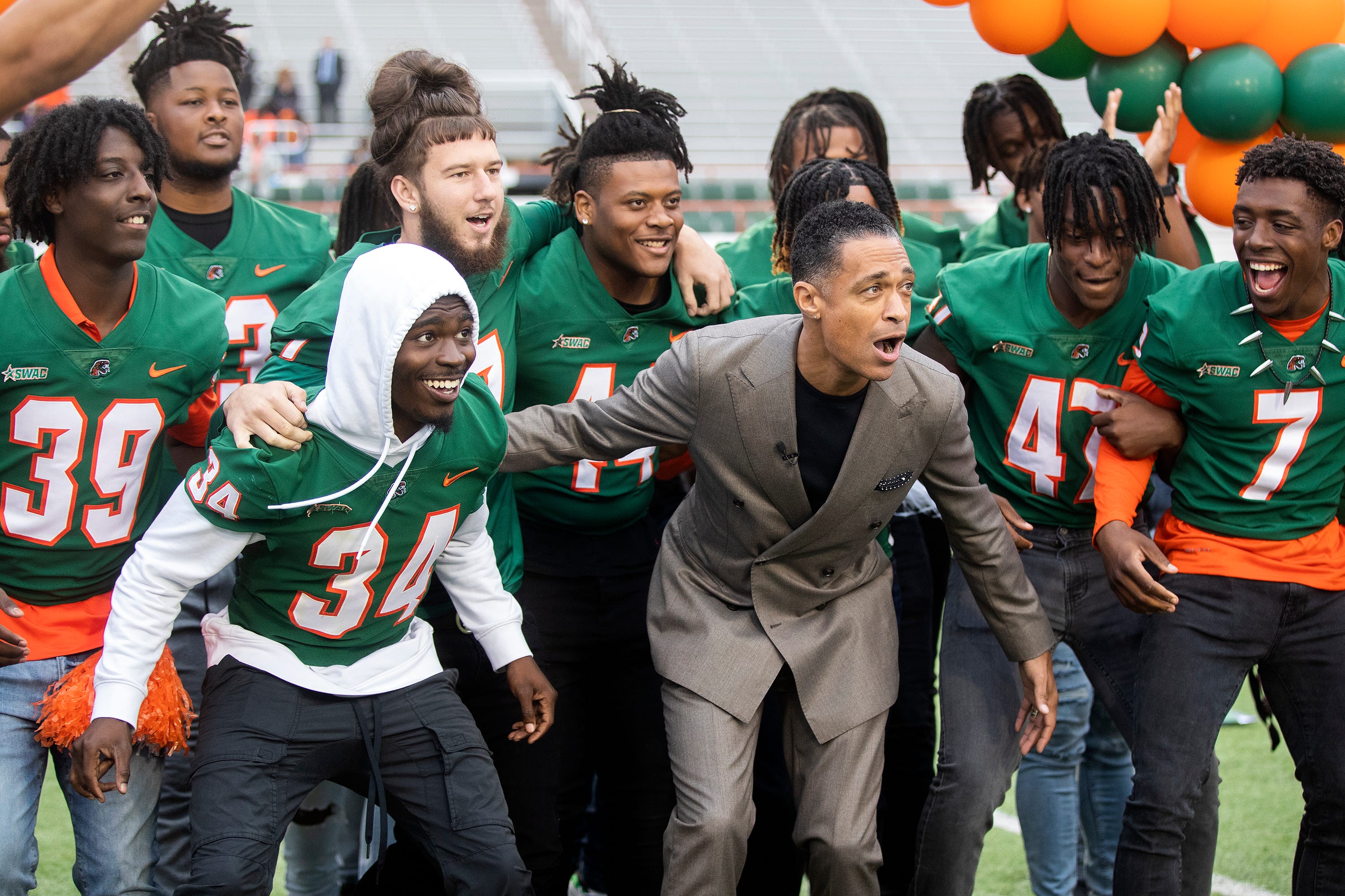 Good Morning America goes live at FAMU's Bragg Stadium for homecoming