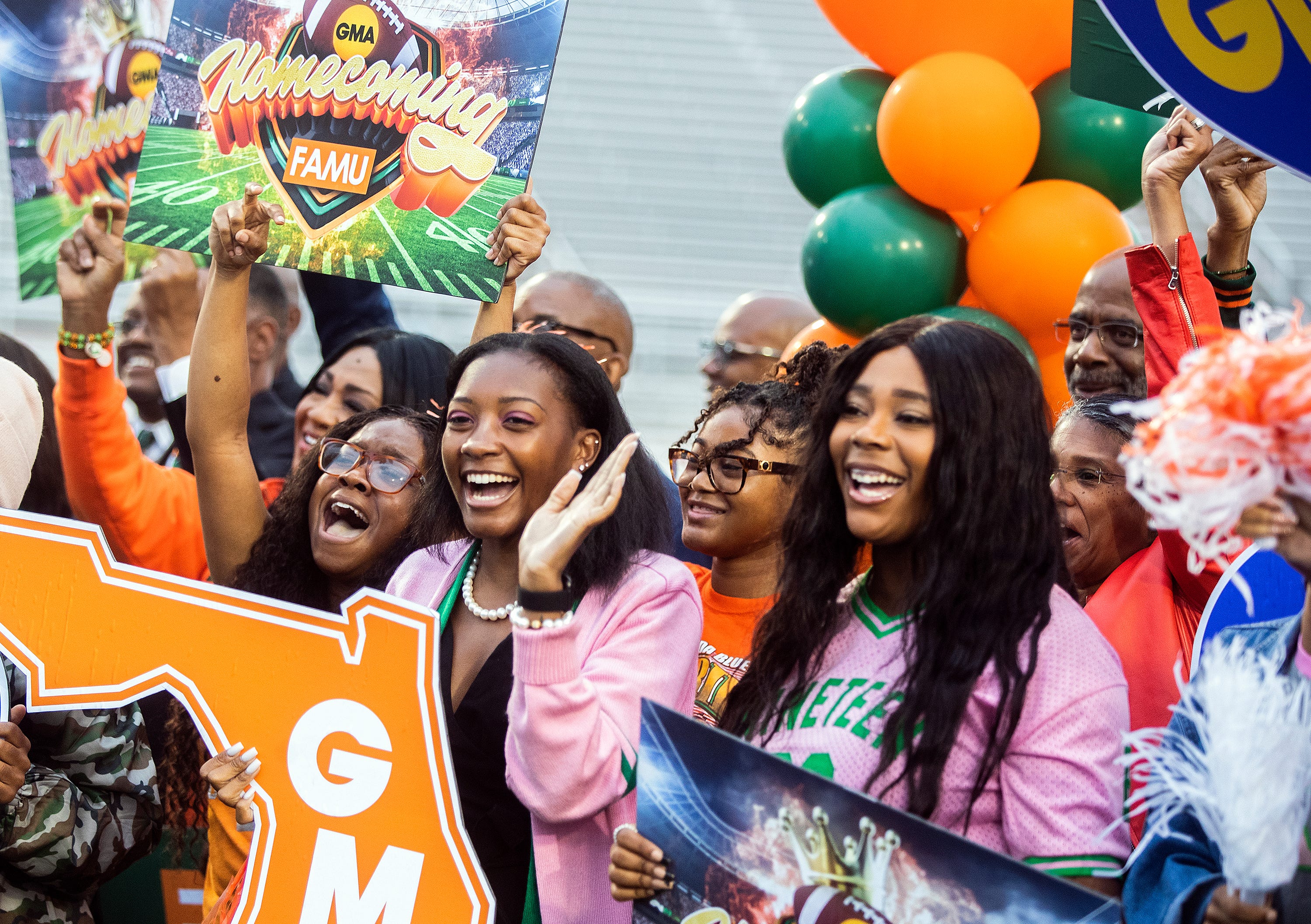 Good Morning America goes live at FAMU's Bragg Stadium for homecoming