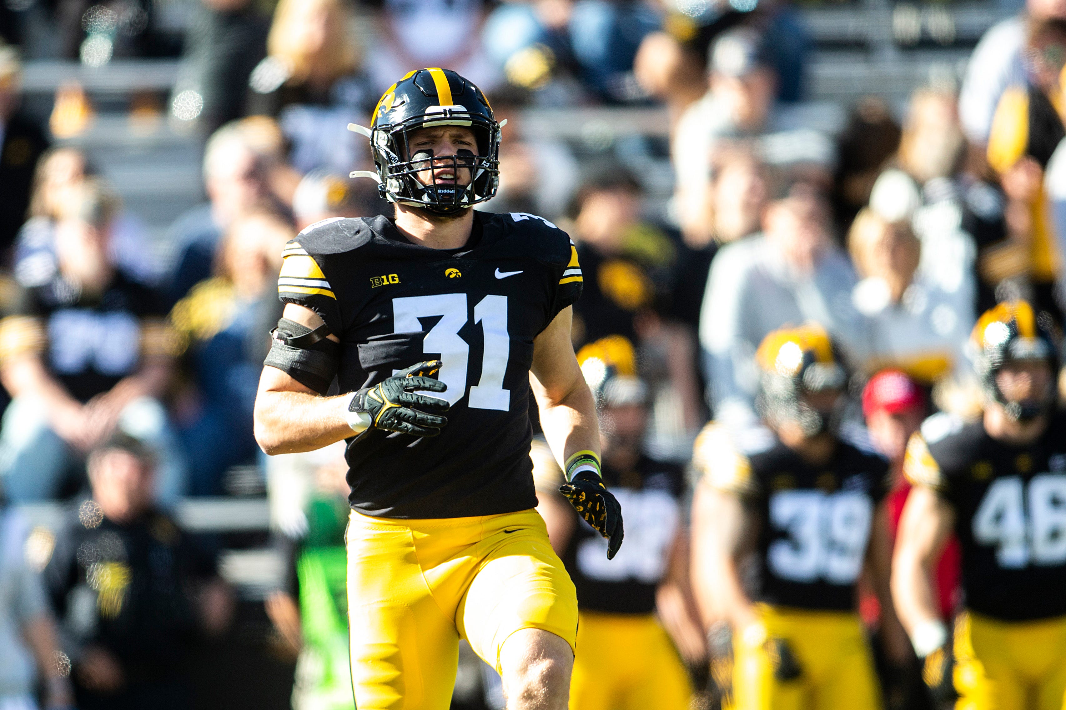 Iowa football's Jack Campbell named finalist for 2022 Butkus Award ...