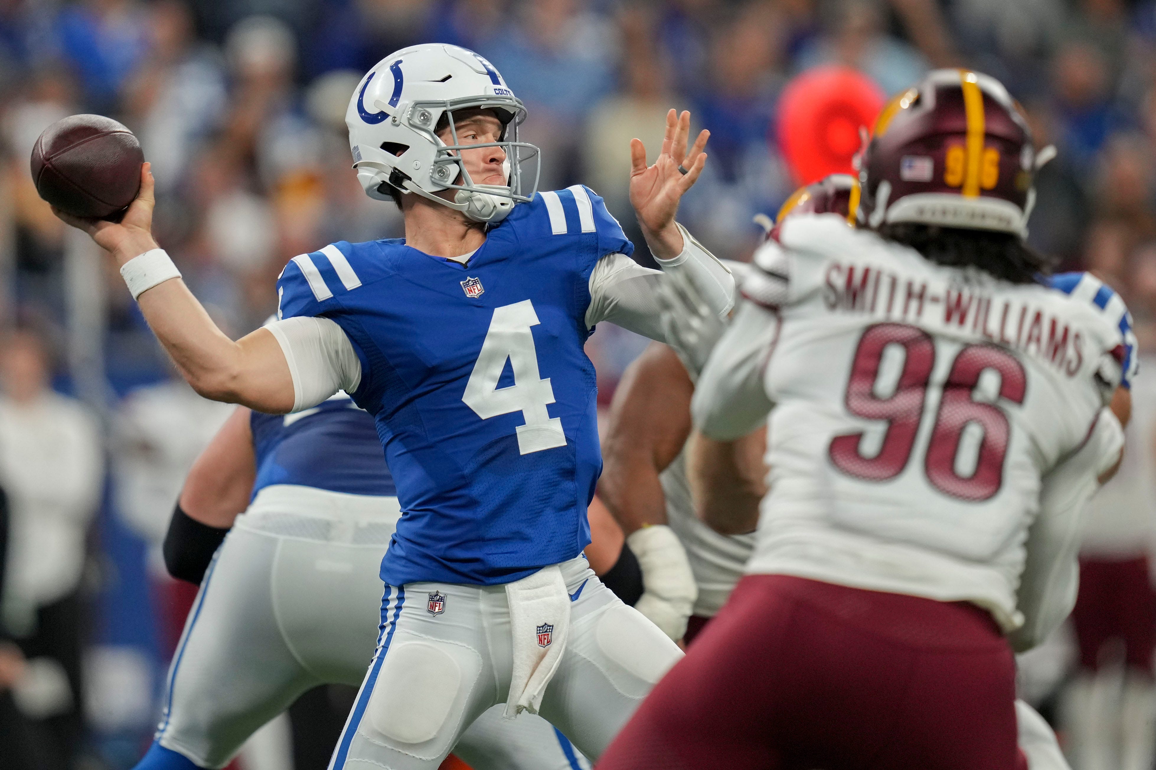Colts face Patriots Sunday, Ehlinger looking forward to challenge