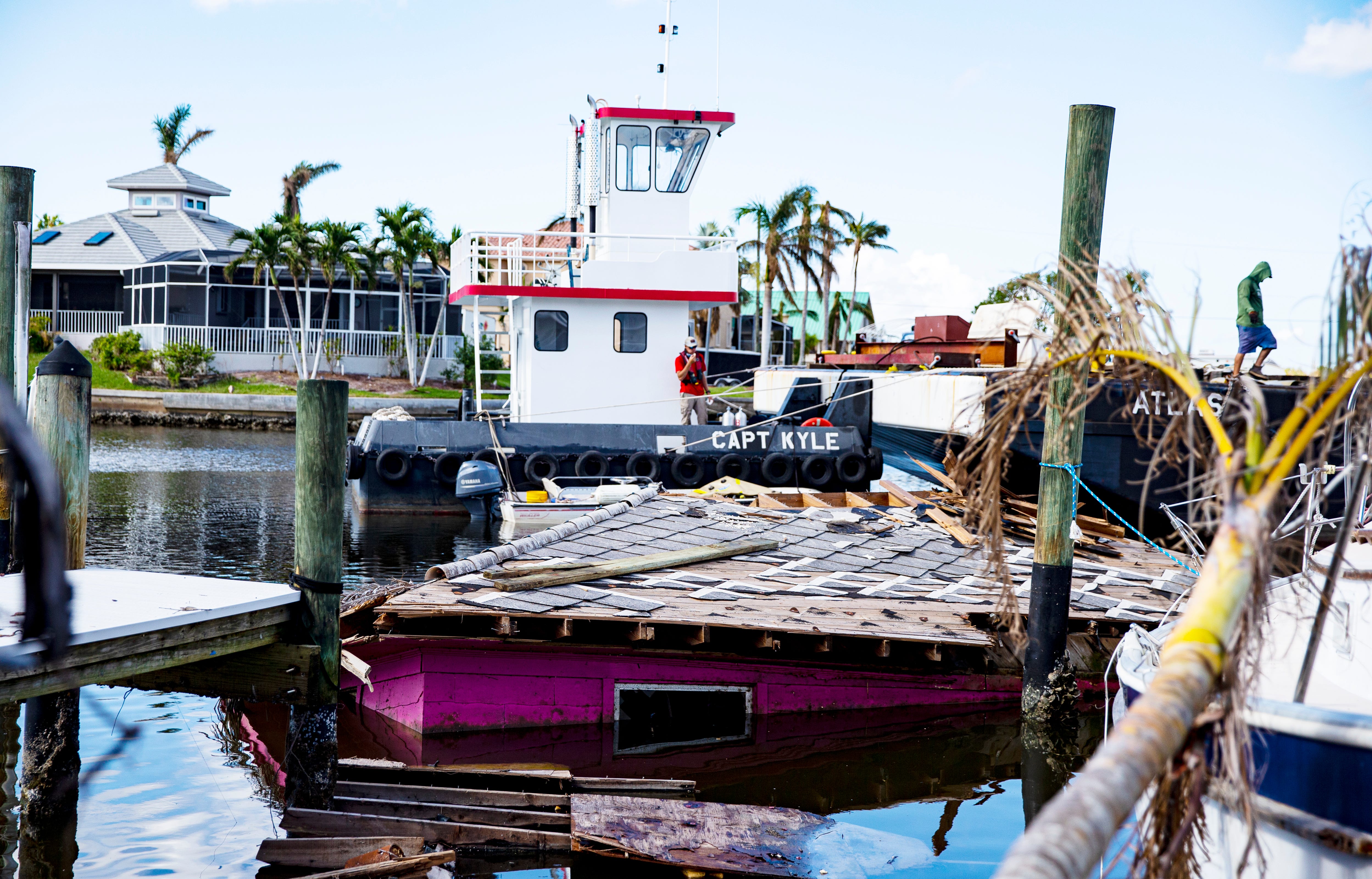 Hurricane Ian: Mystery of Fort Myers Beach pink house found miles away
