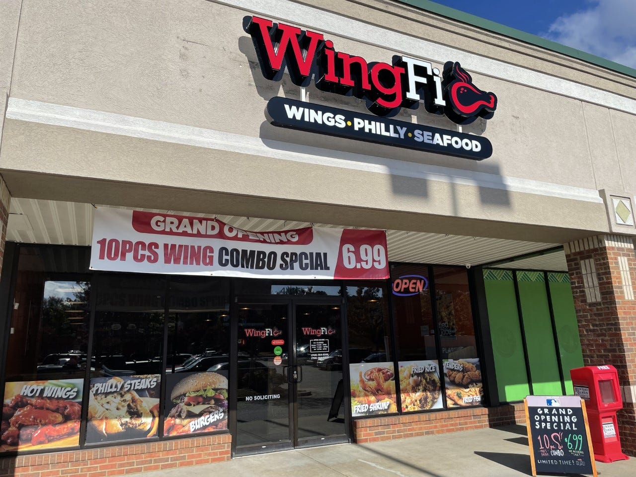 Now Opening: 34 wing flavors; coffee, custard under one roof; spa move