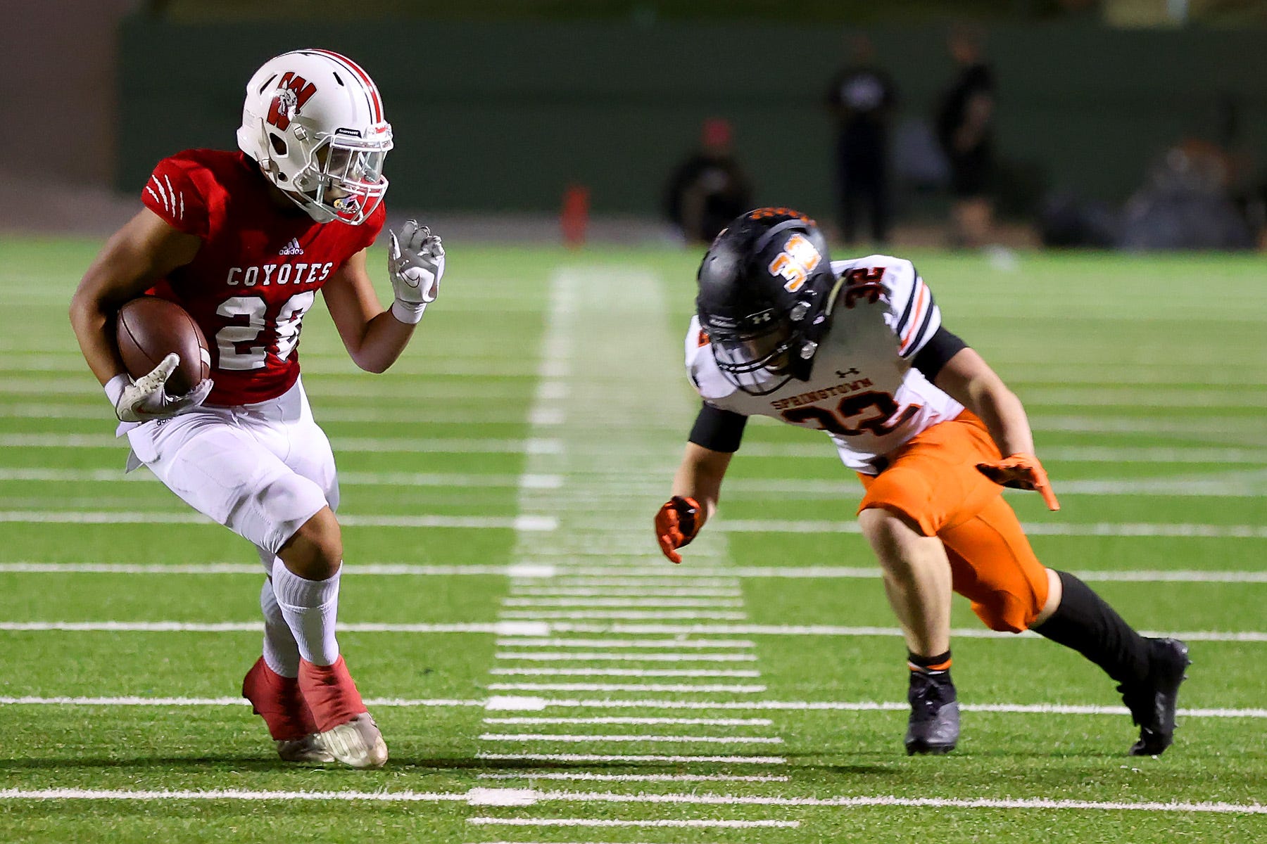 Springtown Porcupines at WFHS Coyotes 2022 high school football score