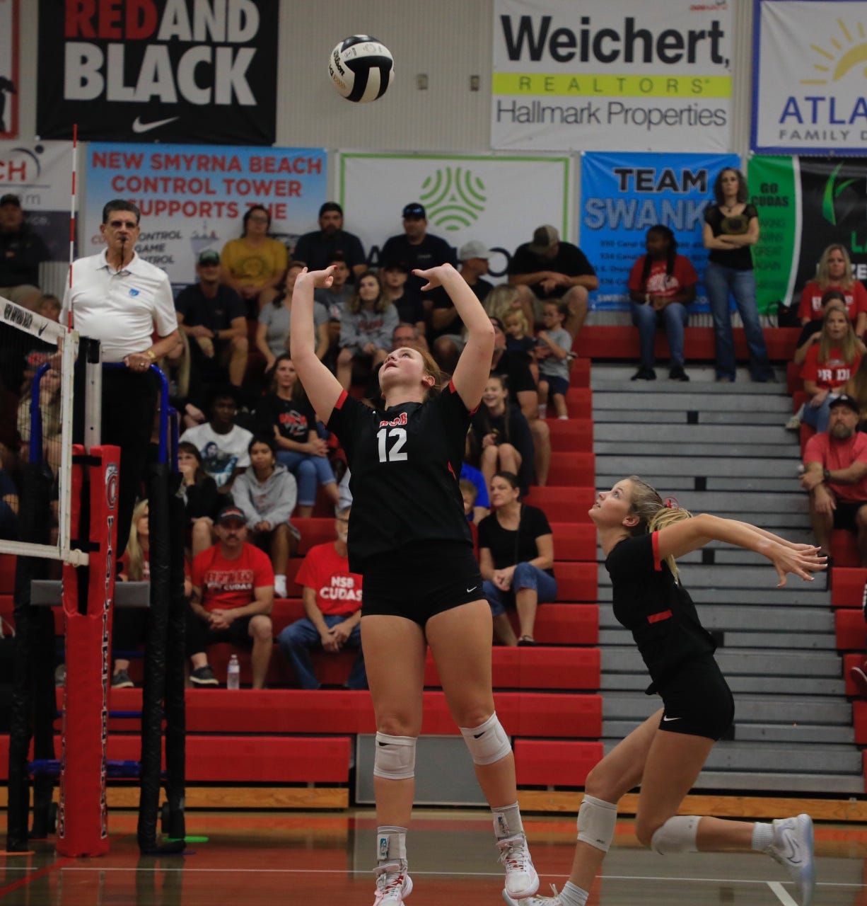 Nicole forces NSB volleyball team's state title match to move to Sunday