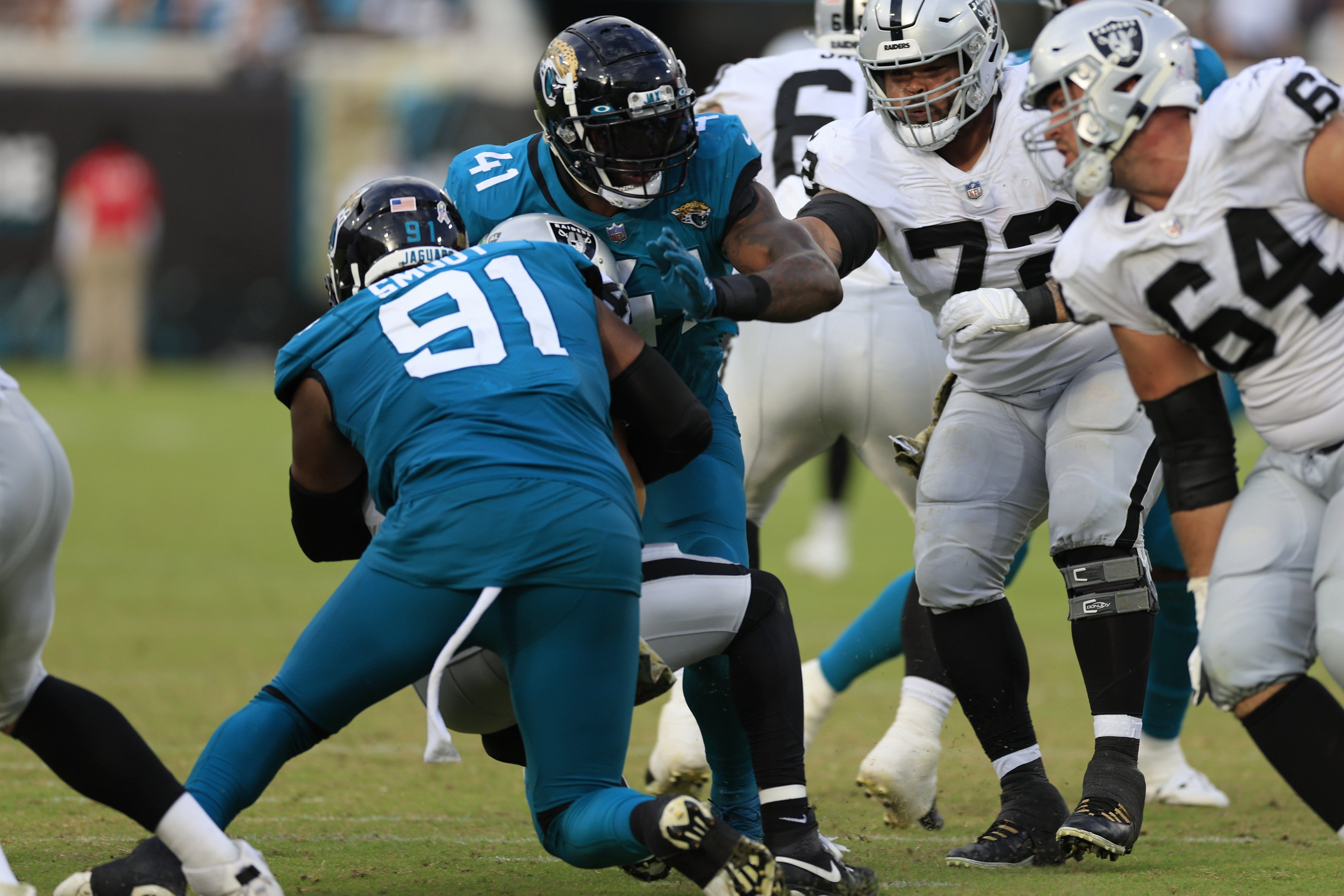 Dawuane Smoot, Andrew Wingard make key plays as Jaguars defense finally ...