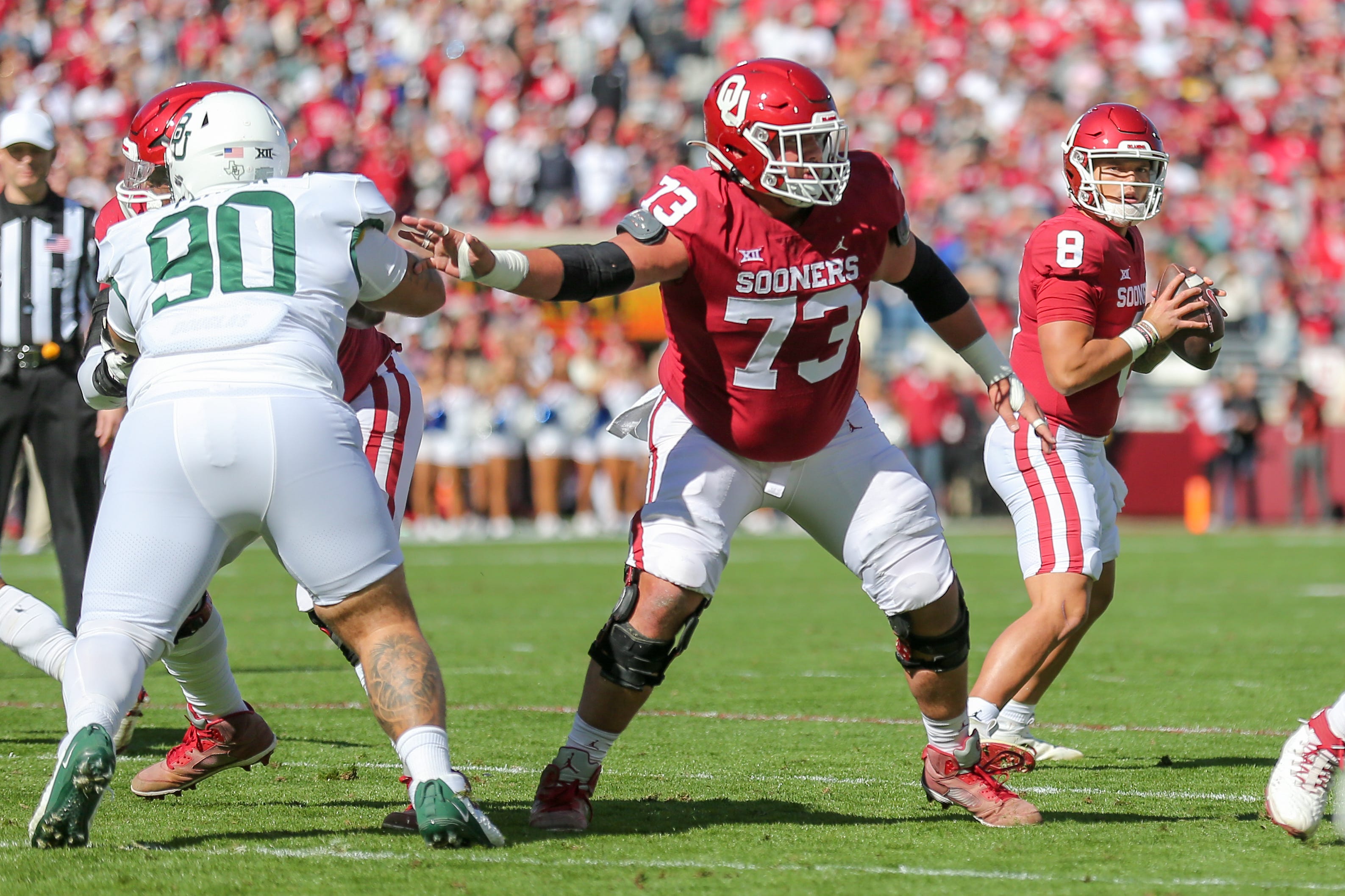 OU football: Breaking down Dillon Gabriel's interceptions vs. Baylor