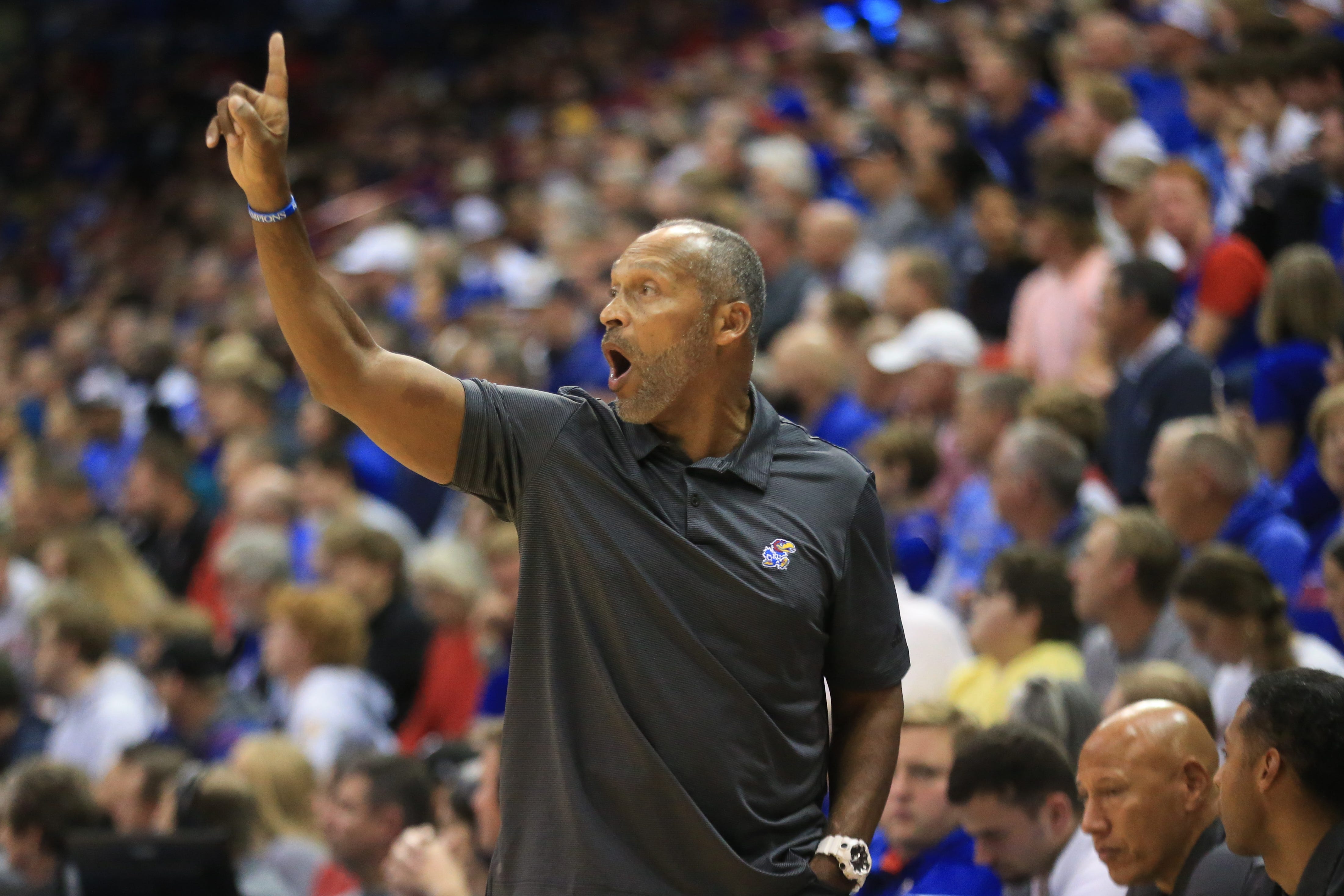 Kansas basketball, coach Norm Roberts open season with win over Omaha