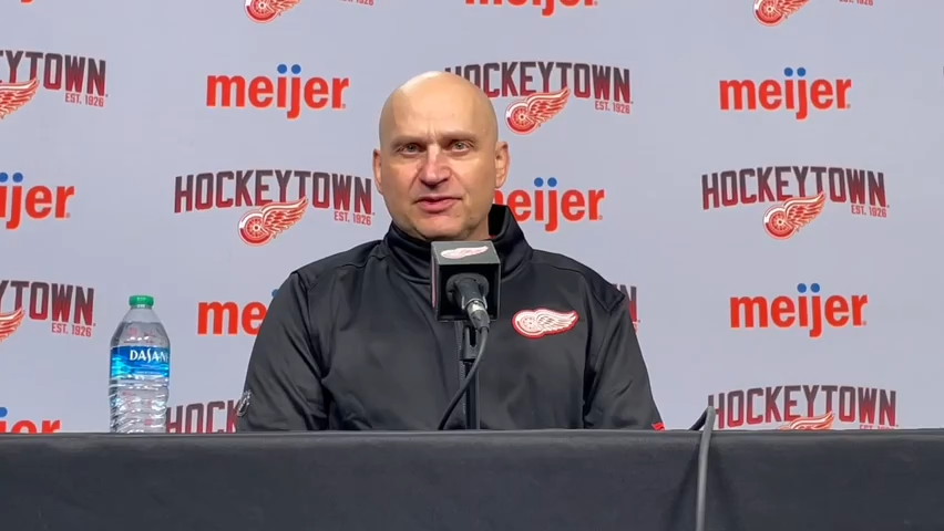 Derek Lalonde: Why this is a sign of Detroit Red Wings maturing