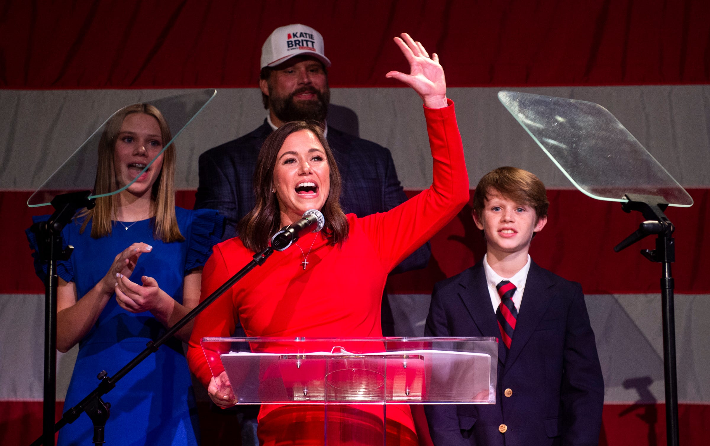 Katie Britt wins election to the U.S. Senate Katie Britt wins election to the U.S. Senate