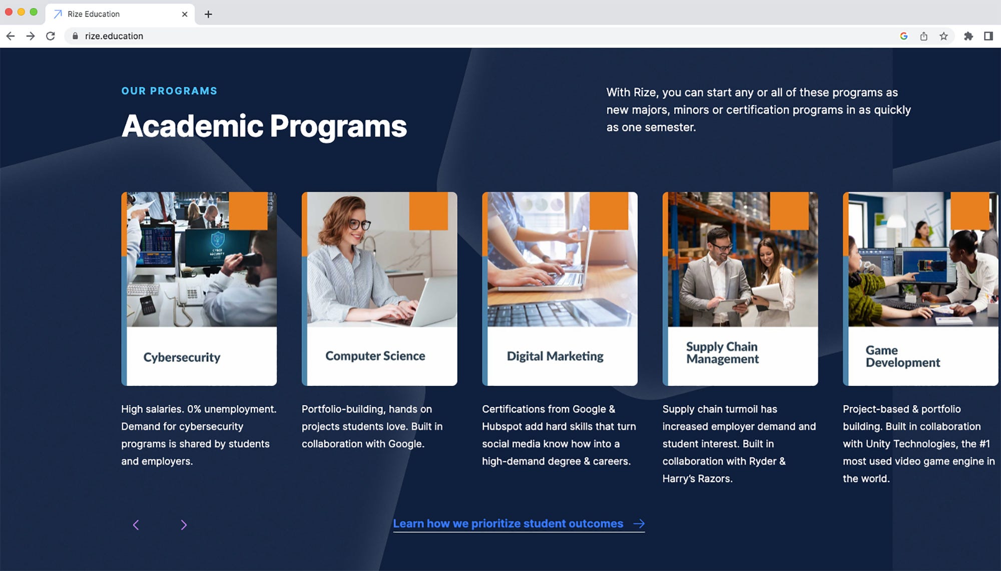 Adrian College looks to Rize, a company co-owned by president