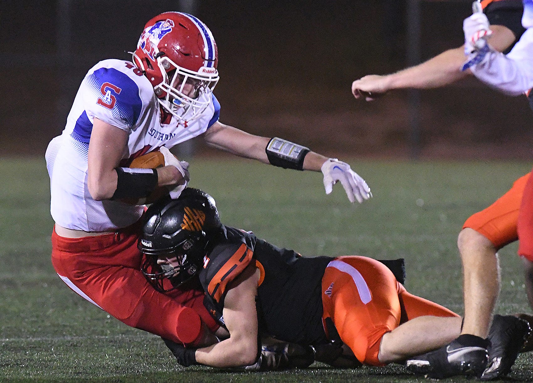 NCHSAA football playoffs: Southern Alamance upsets New Hanover in OT