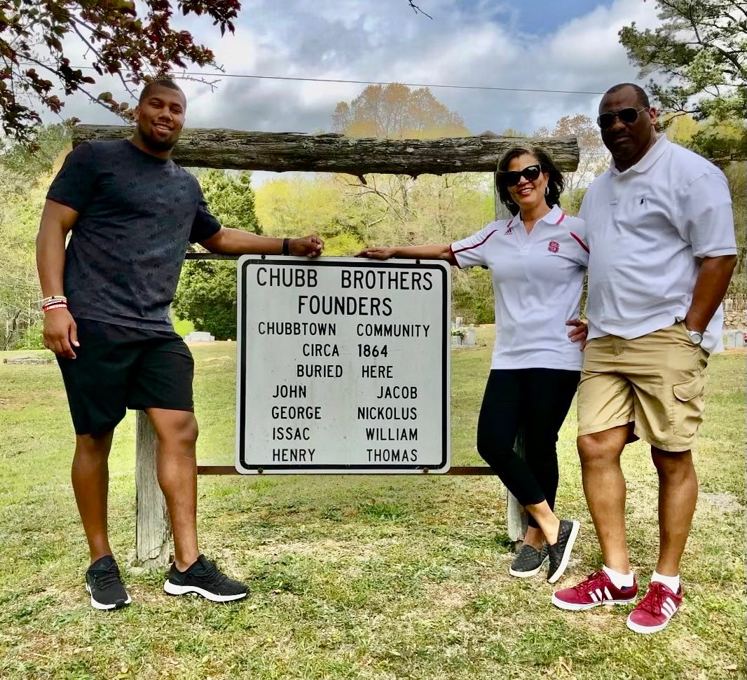 Georgia's historic Chubbtown named for Bradley and Nick Chubb's ancestors