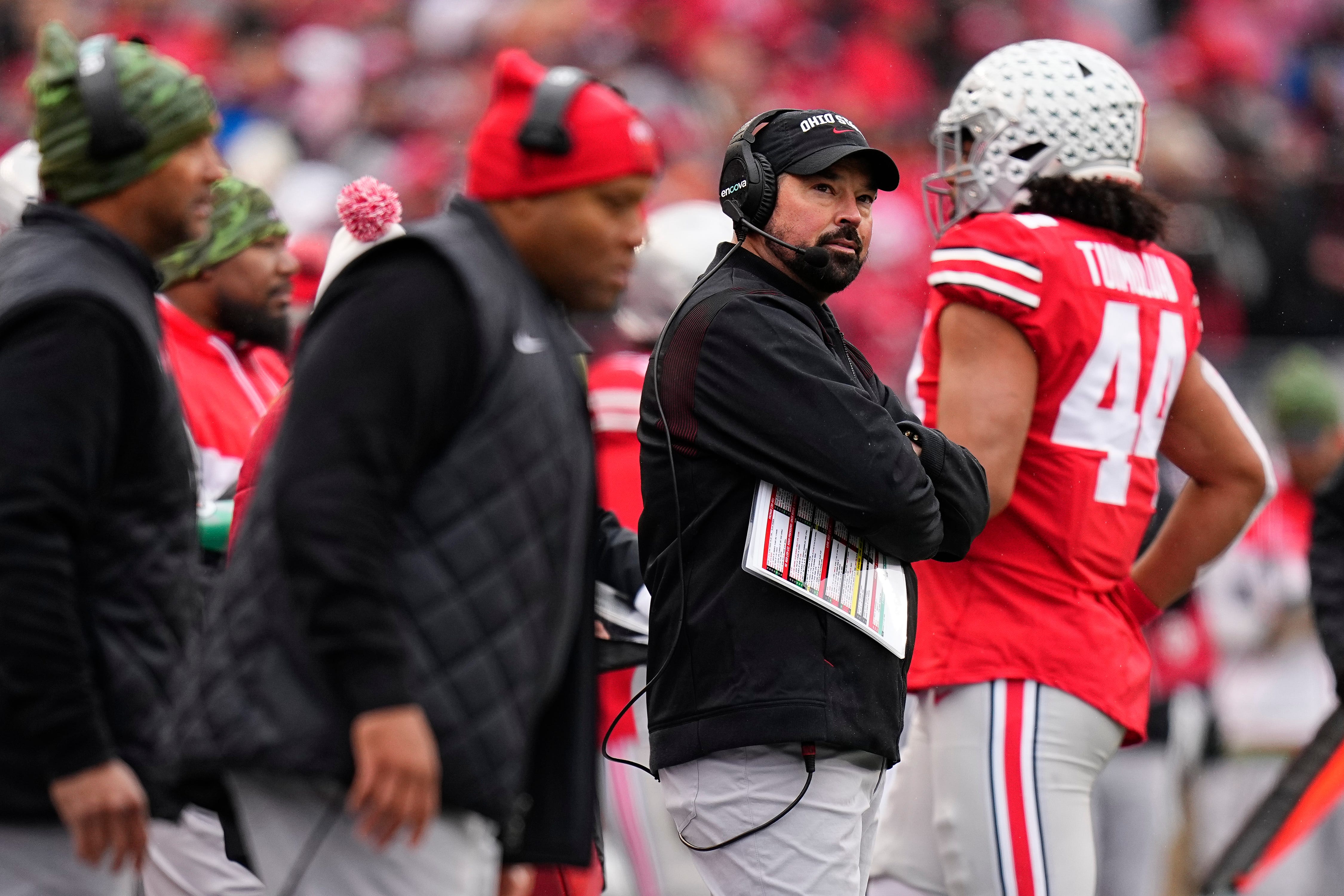 Ohio State football coach Ryan Day still seeking first national title