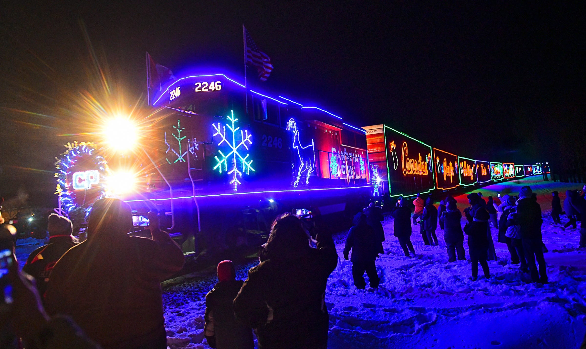 Canadian holiday train set to return to US for first time since 2019