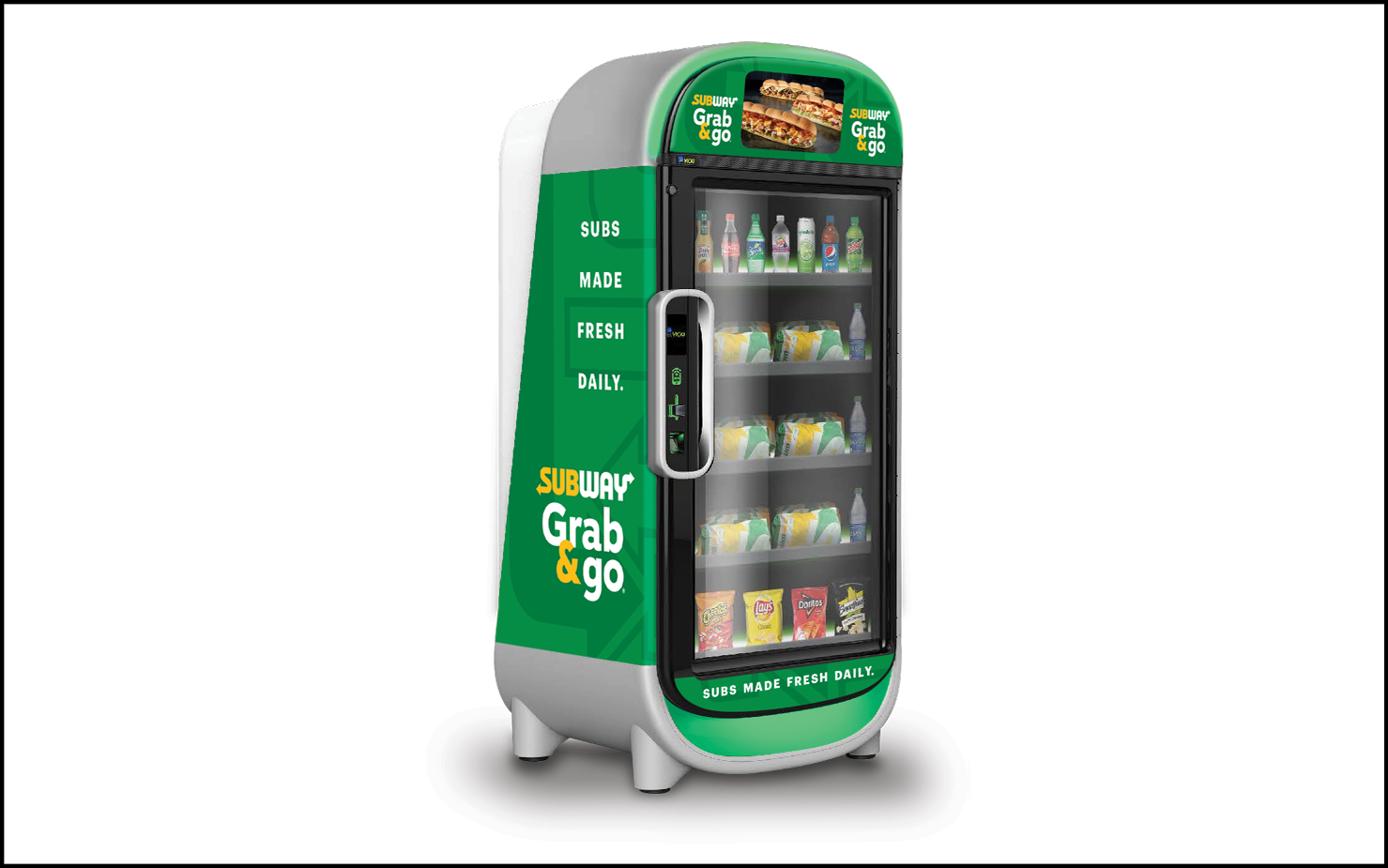 Subway vending machines: Chain unveils plan for subs in smart fridges