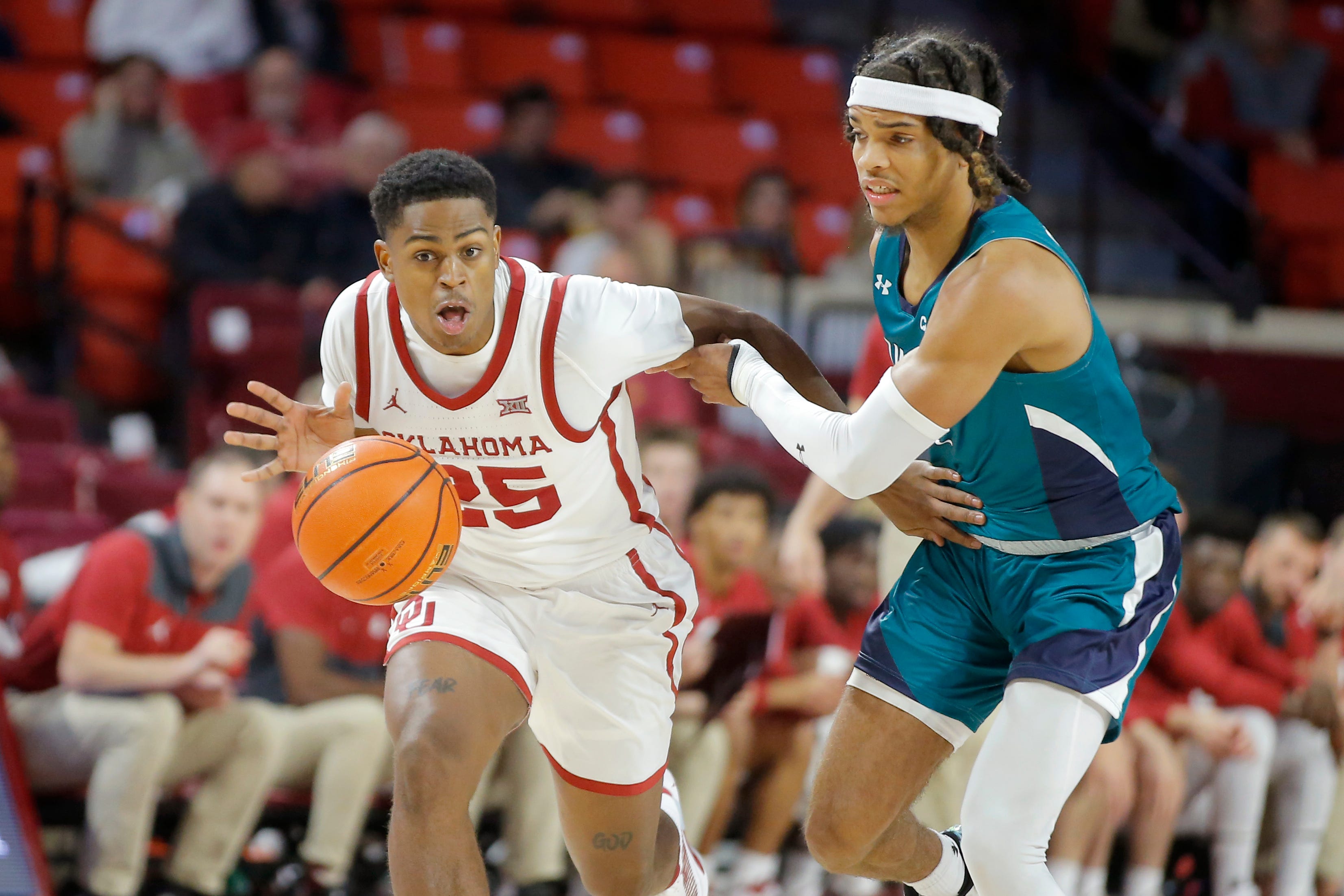UNCW basketball sunk early, can't rebound vs. Oklahoma