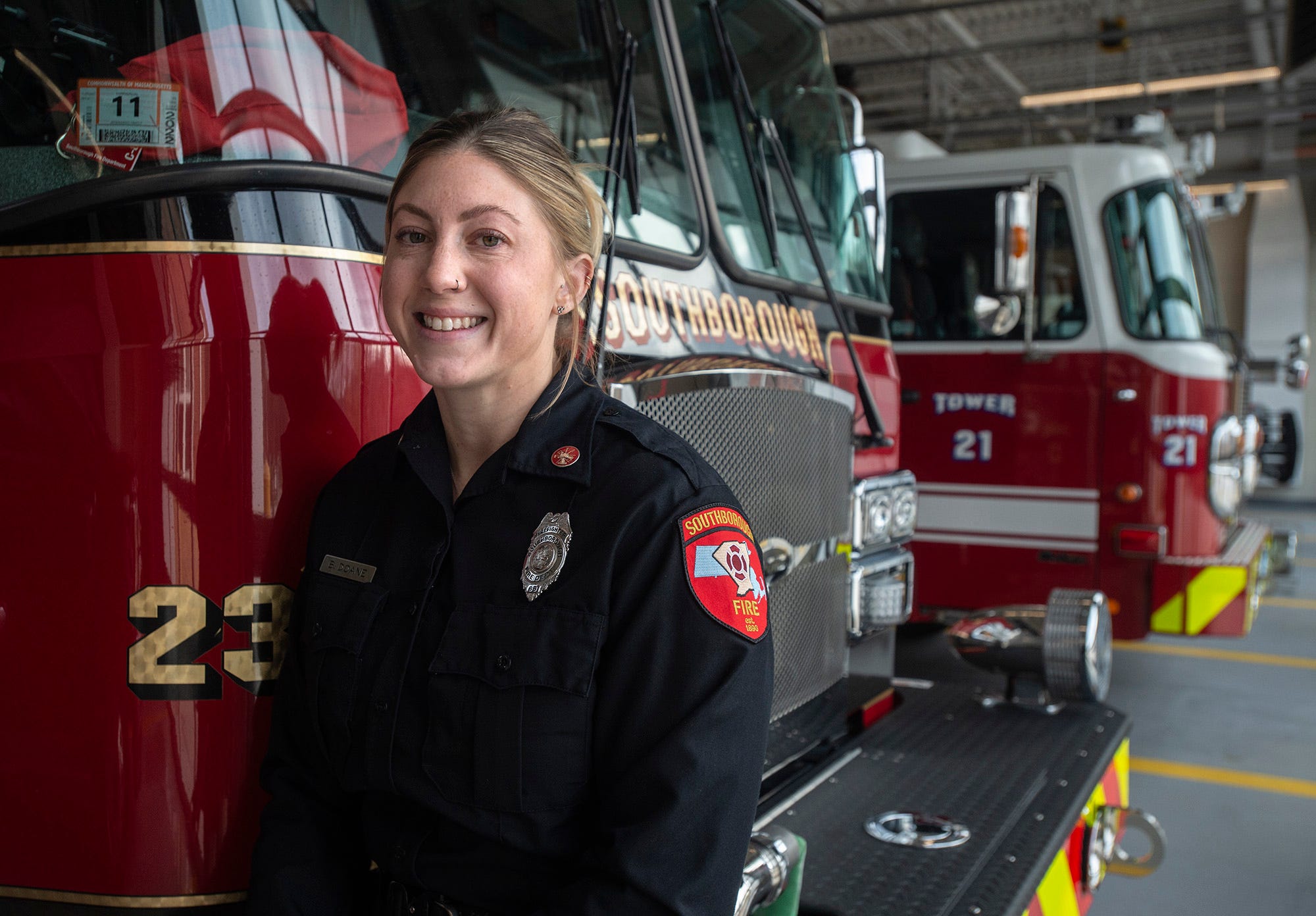 Southborough firefighter Doane is a nationally ranked powerlifter