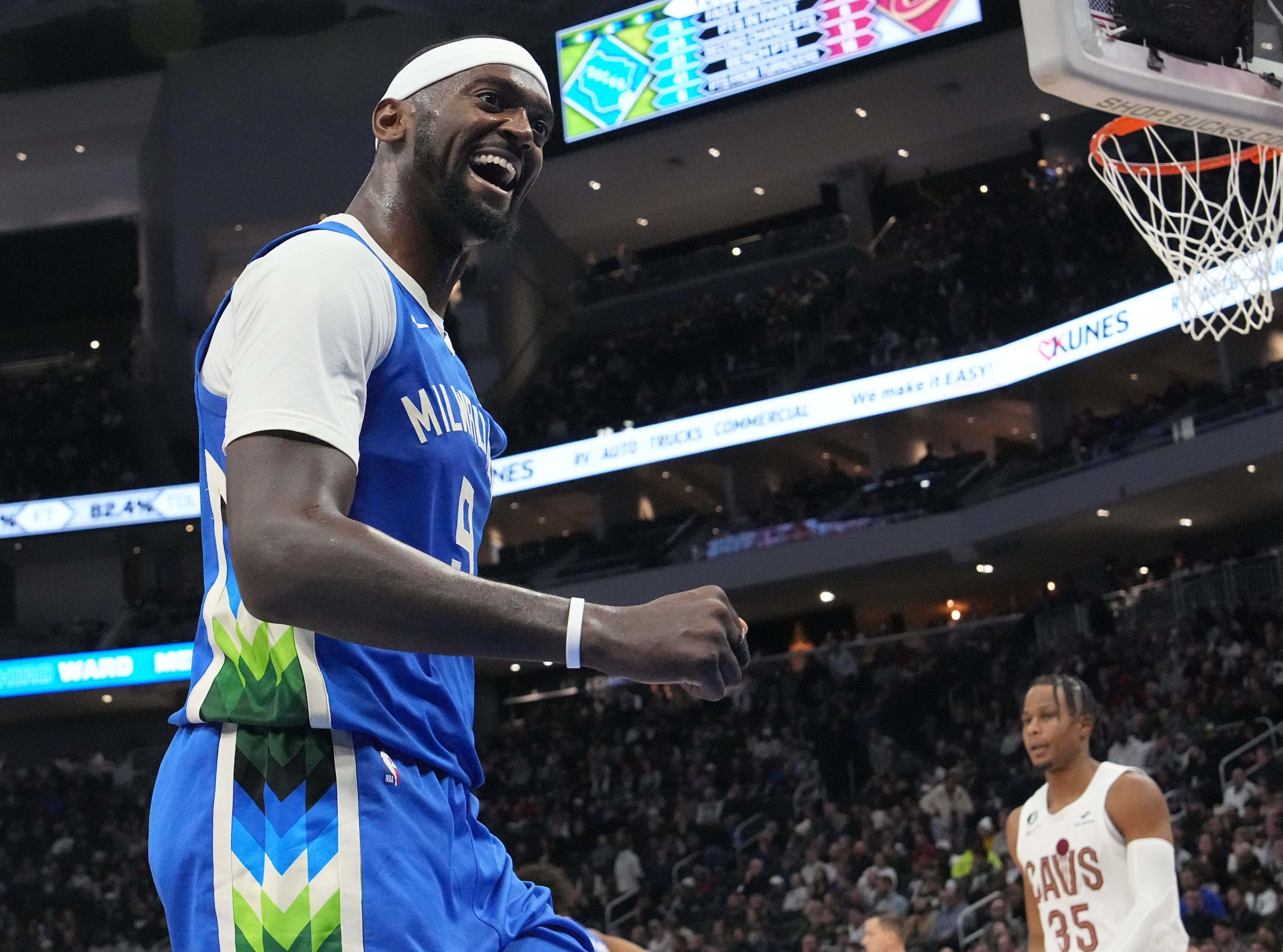 Brook Lopez, Jordan Nwora and Bucks bench mob key 113-98 win over Cavs